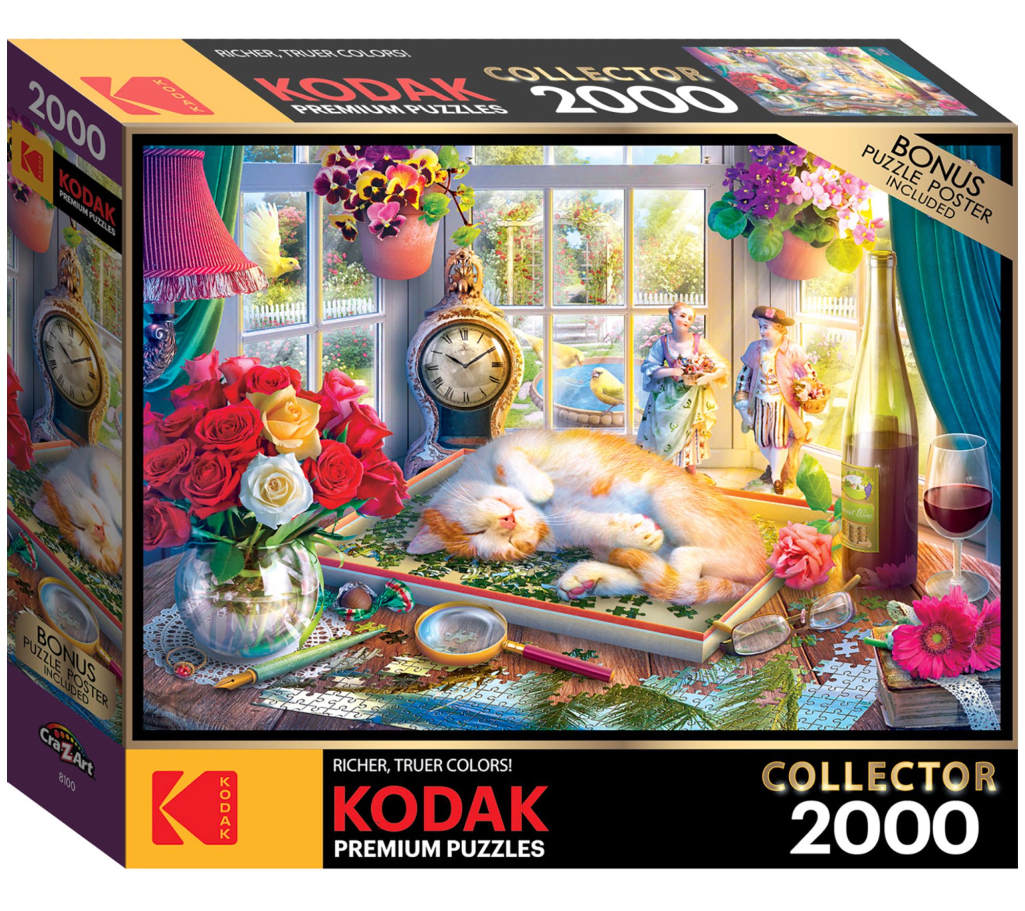 RoseArt Puzzle Time 2000 Piece Puzzle - QVC.com