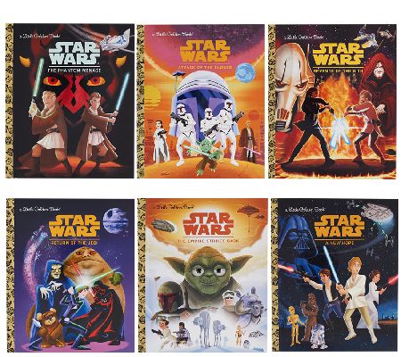 Star Wars Little Golden Books Box Set - QVC.com