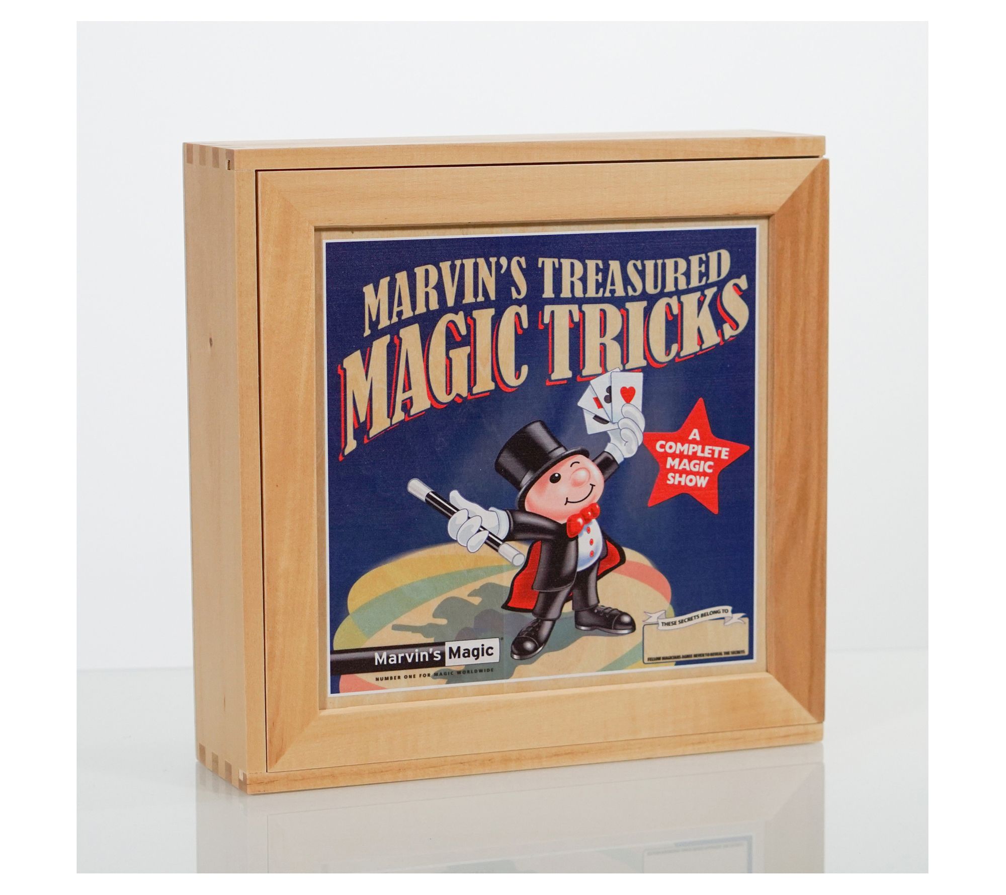 Marvin's Magic Treasured Magic Trick Wooden Set - QVC.com