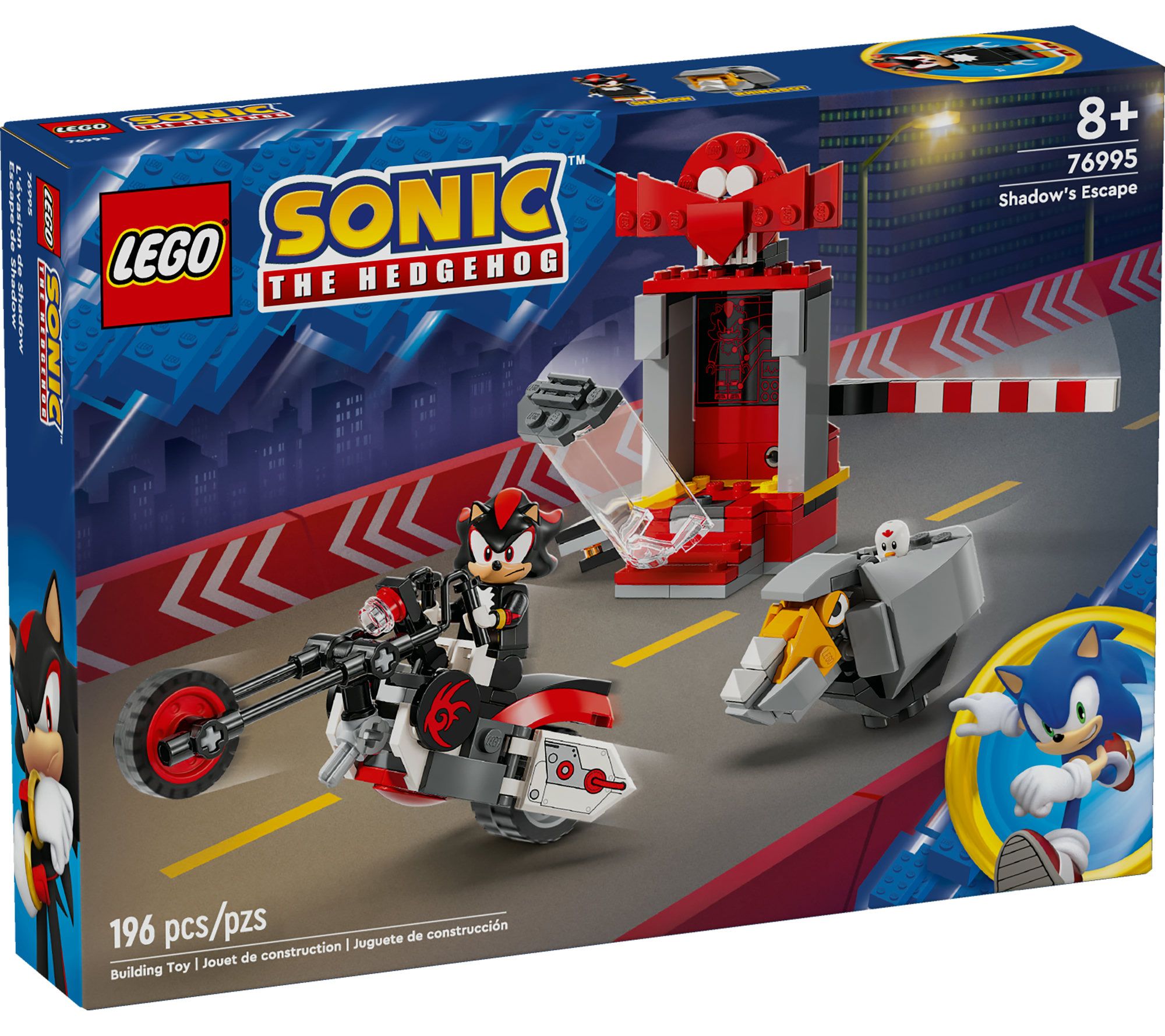 LEGO Sonic the Hedgehog Shadow the Hedgehog Escape - QVC.com