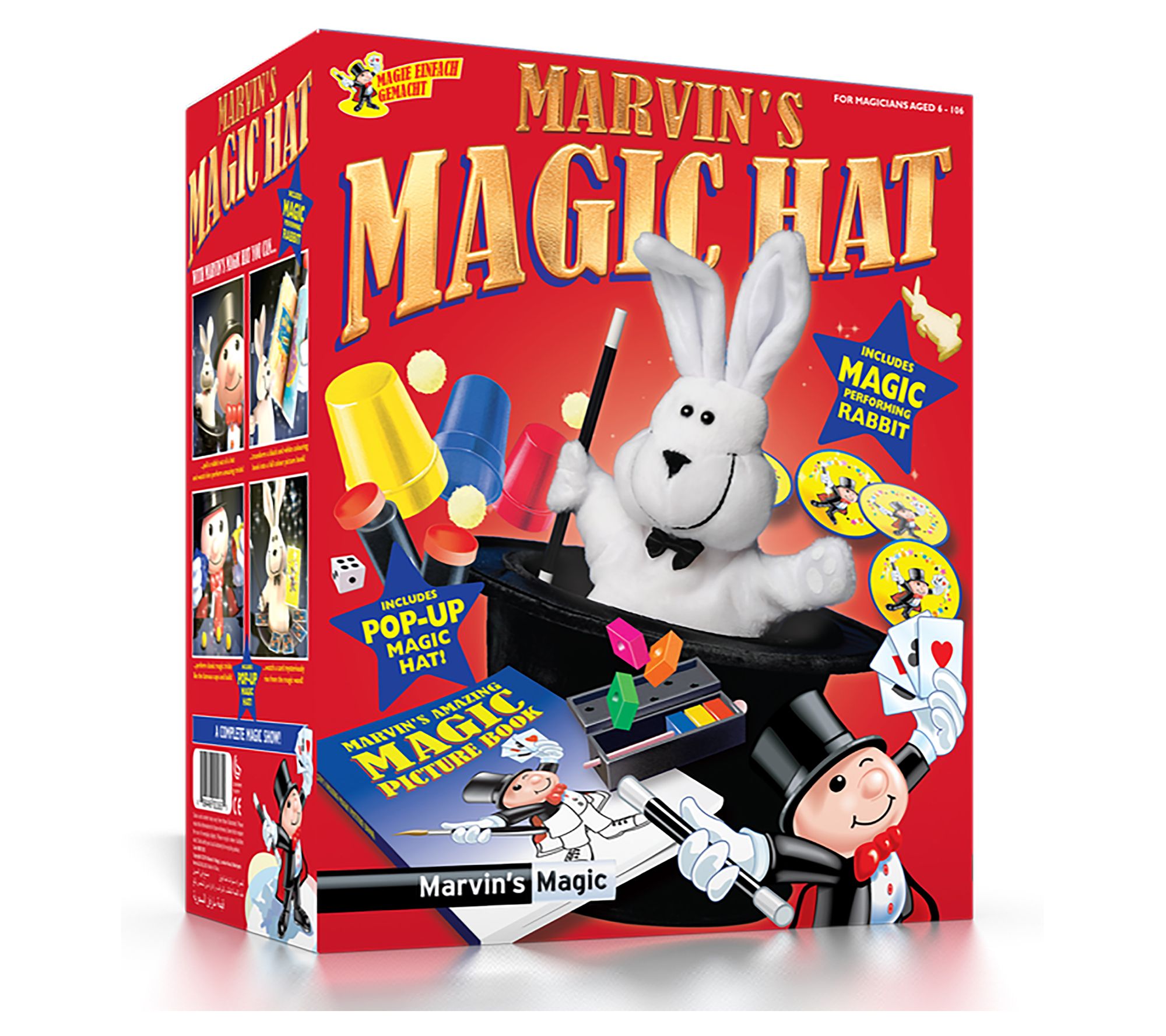 Marvin's Magic Deluxe Rabbit & Hat Set - QVC.com