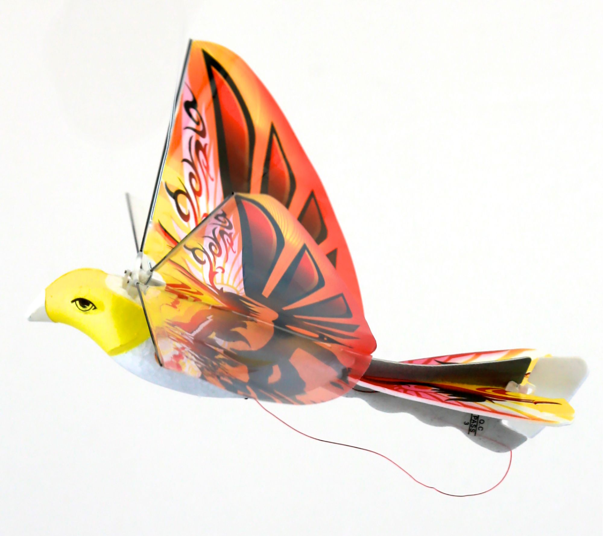 MukikiM eBird Orange R/C Phoenix Toy - QVC.com