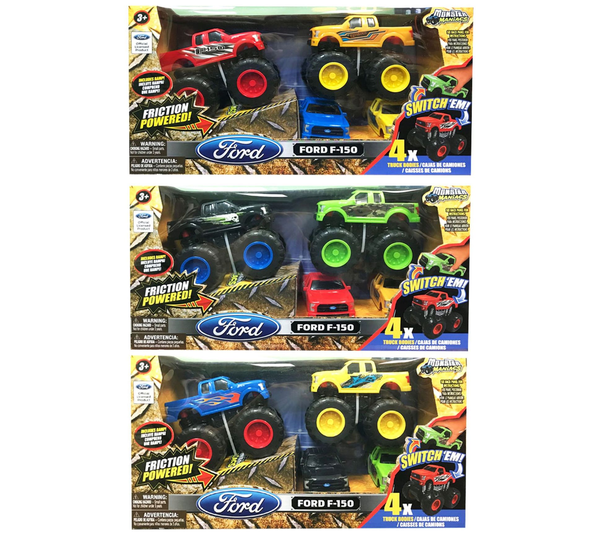 Jam'N Products Ford F150 Friction Switch'Em Power Gift Set - QVC.com