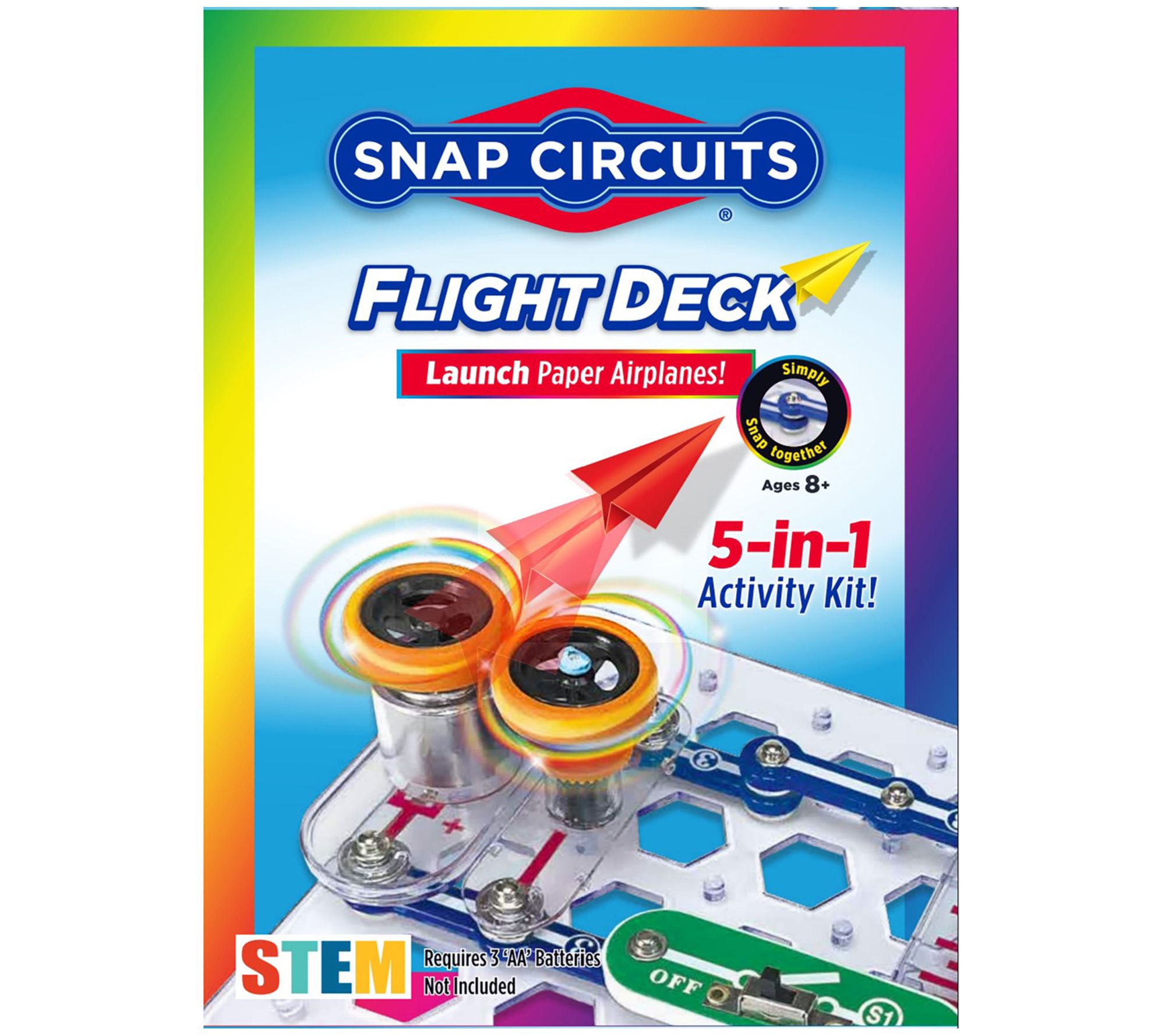 Snap Circuits Flight Deck STEM Educational Activity Kit - QVC.com