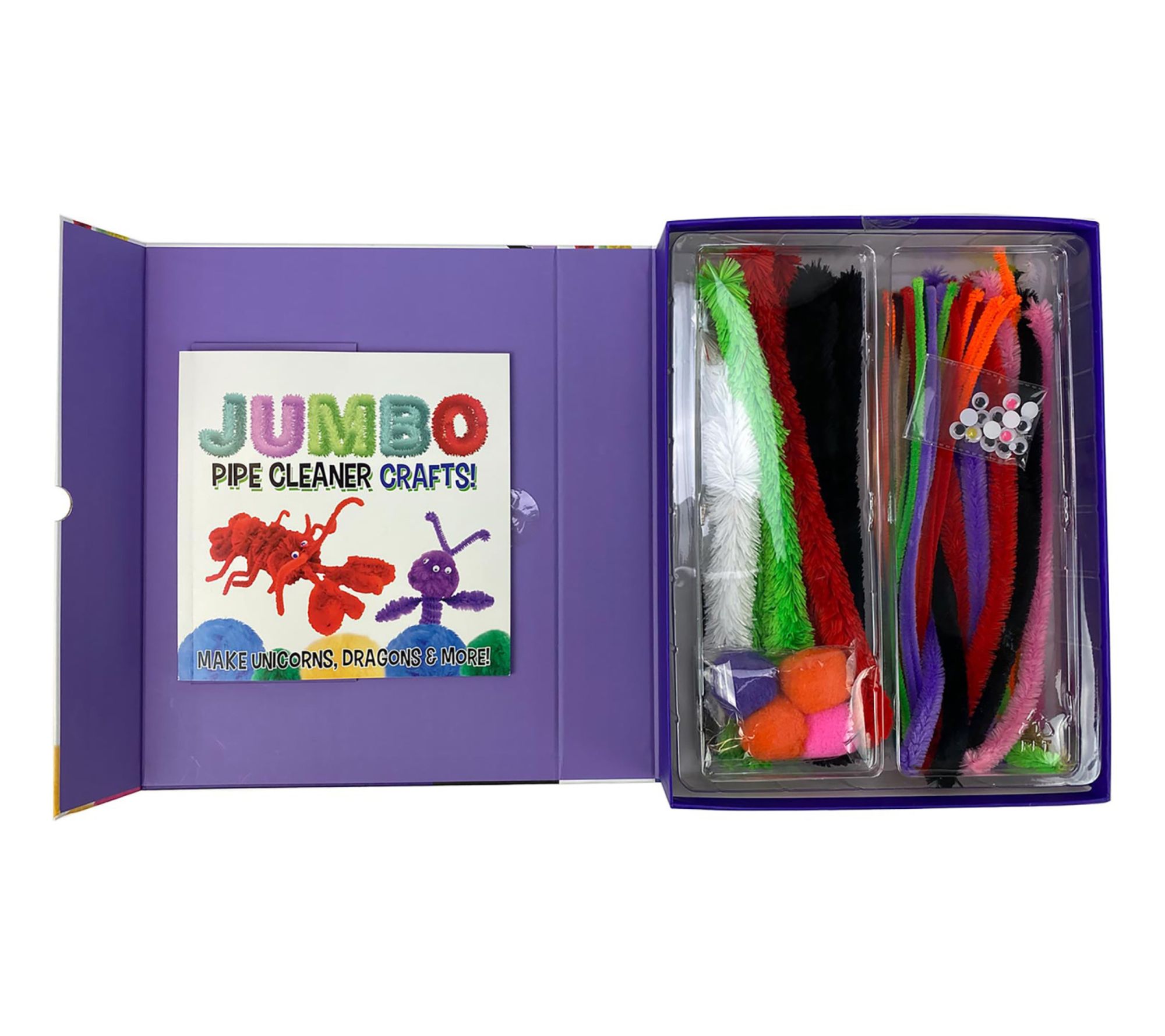 Make & Play Jumbo Pipe Cleaner Craft Set - QVC.com