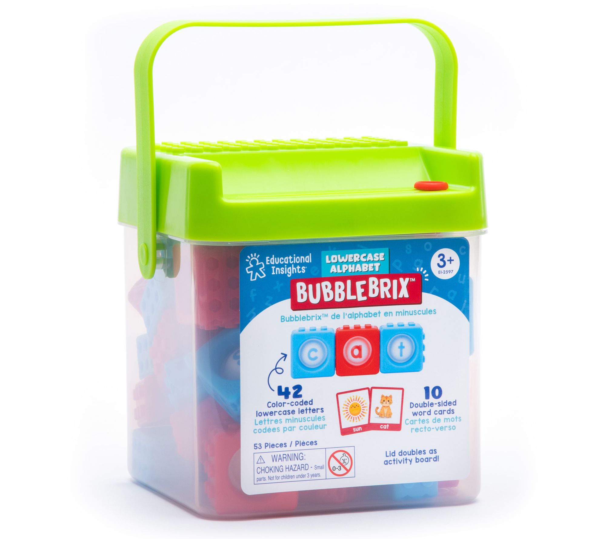 Lowercase Alphabet BubbleBrix by Educational Insights - QVC.com