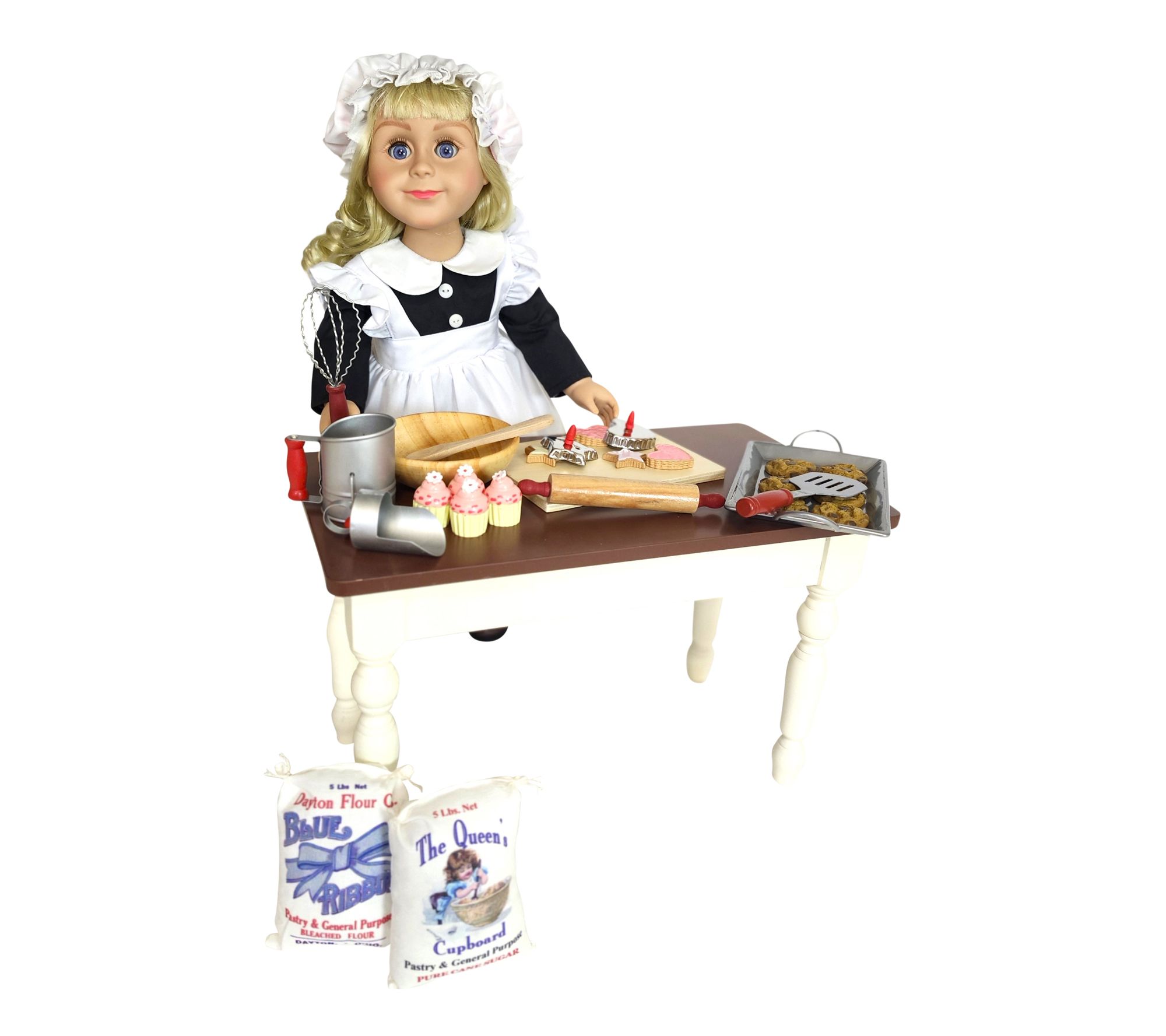 The Queen's Treasures 18" Doll Maid Clothes &Accessories - QVC.com