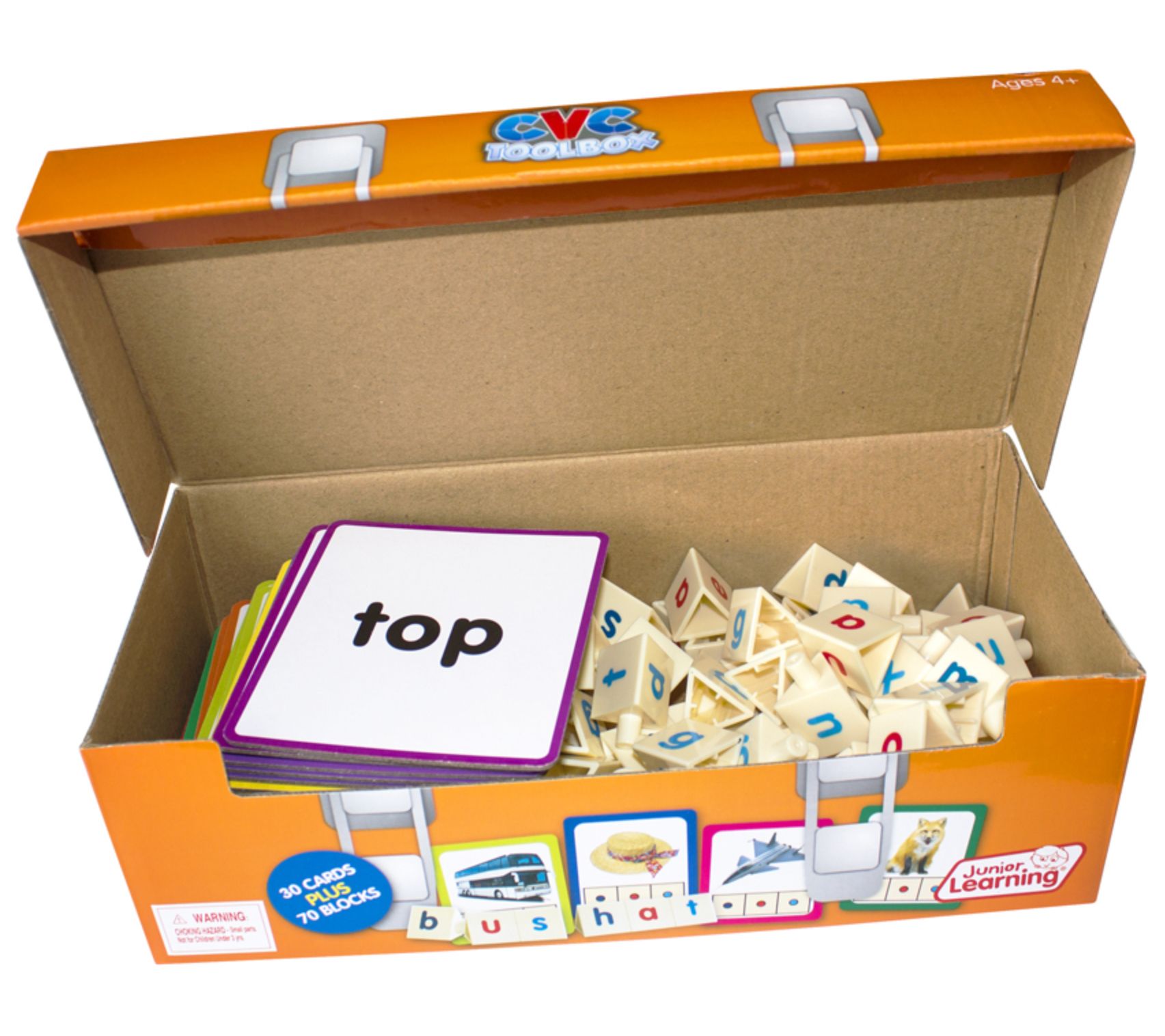 Junior Learning CVC Toolbox Word Game - QVC.com