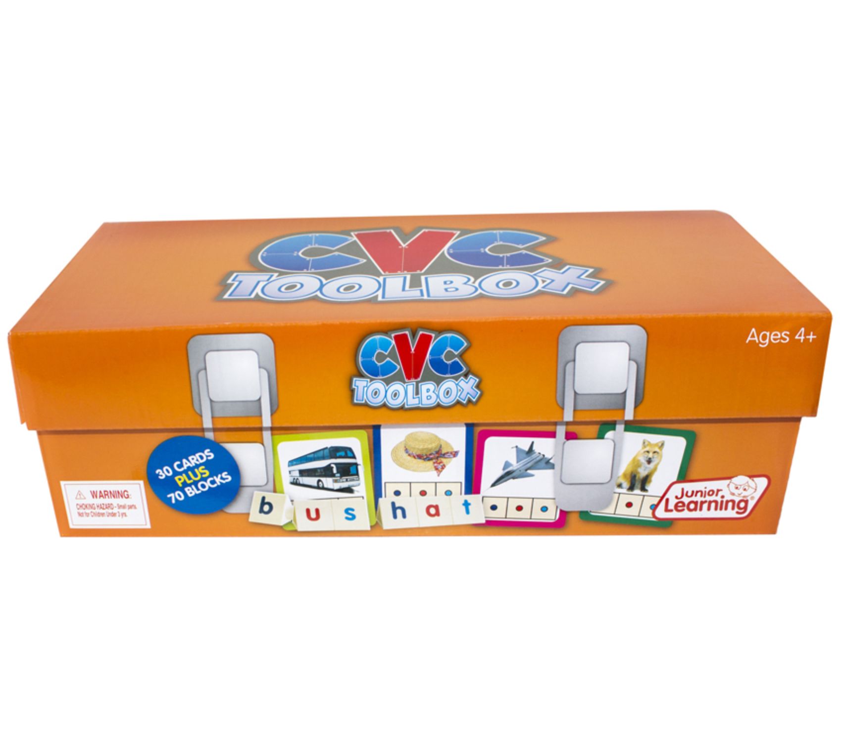 Junior Learning CVC Toolbox Word Game - QVC.com