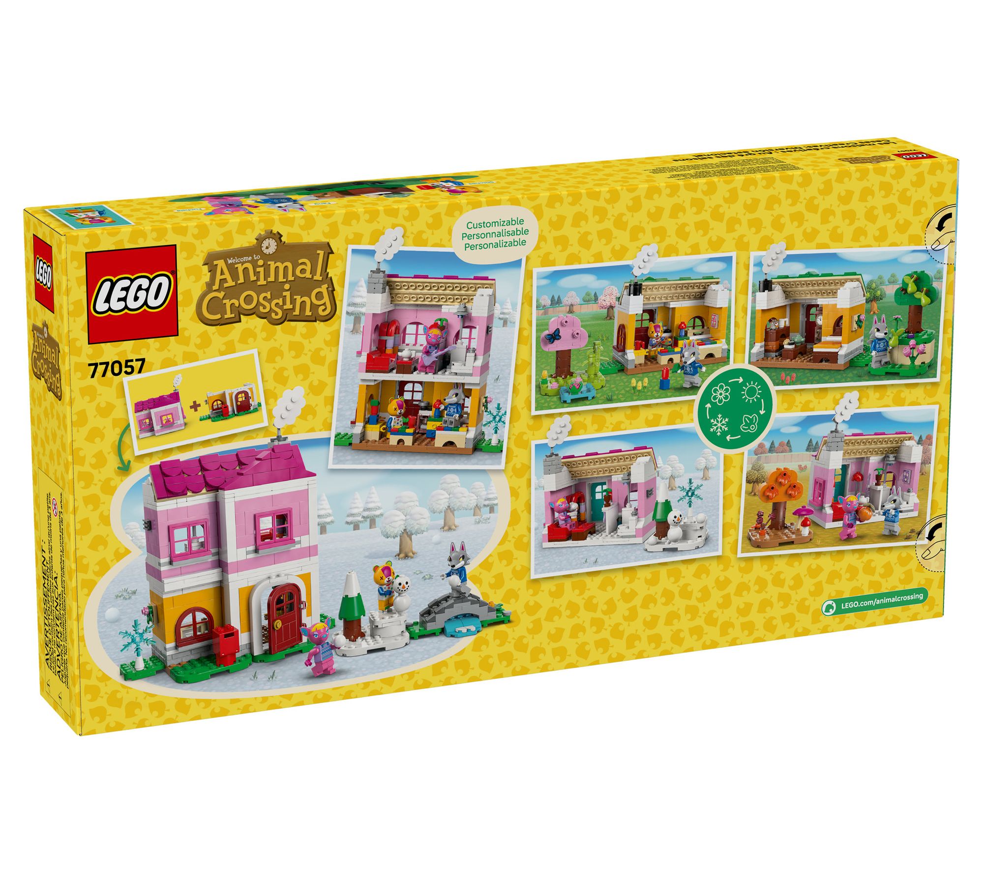 LEGO Animal Crossing Creative Houses: Seasons of Fun Building - QVC.com