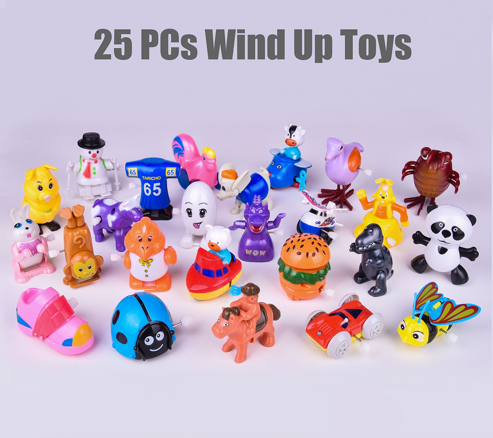 FUN LITTLE TOYS 25-Pc Wind-Up Toys, Assorted A nimal - QVC.com
