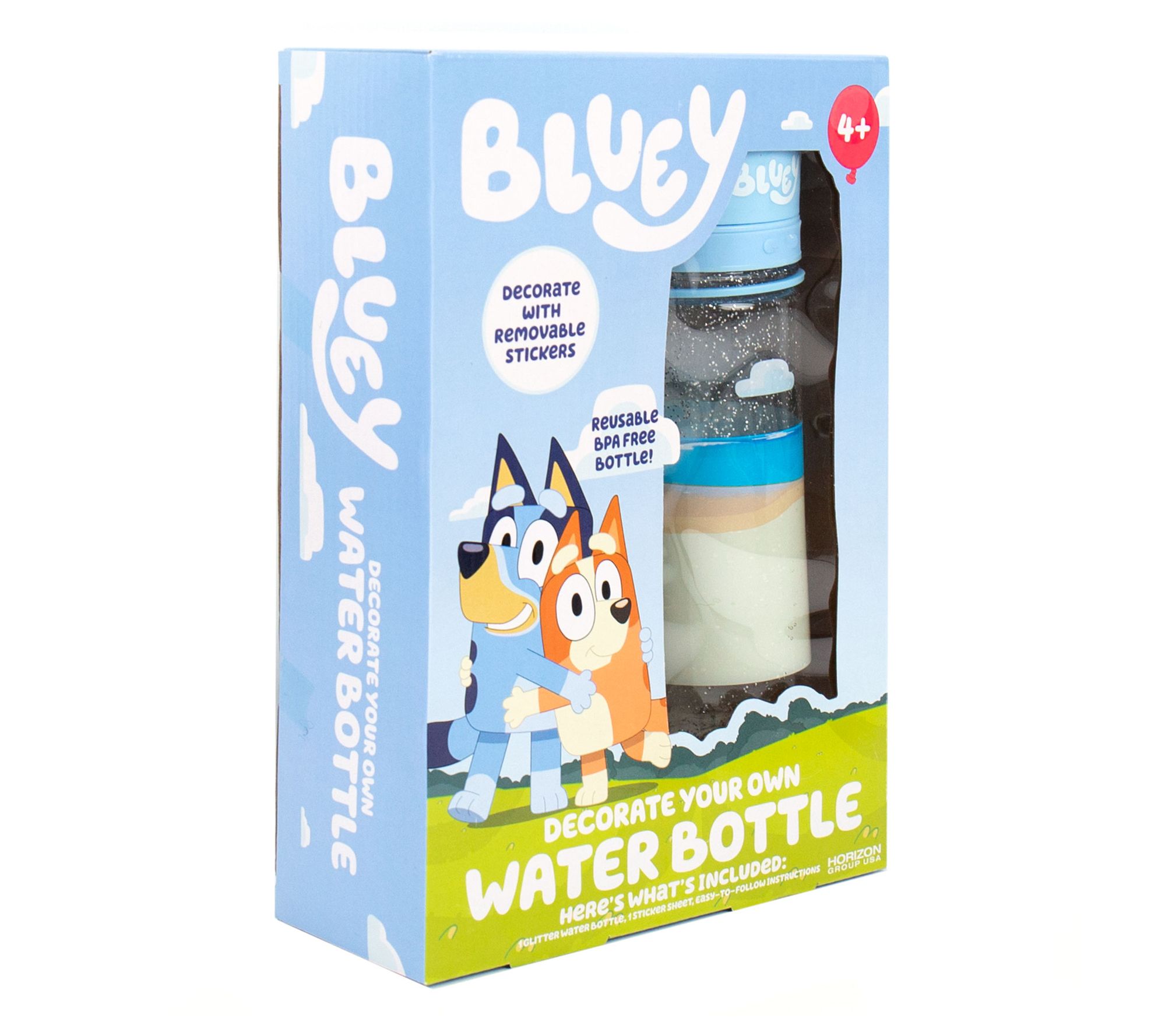 Bluey Decorate Your Own Water Bottle - QVC.com