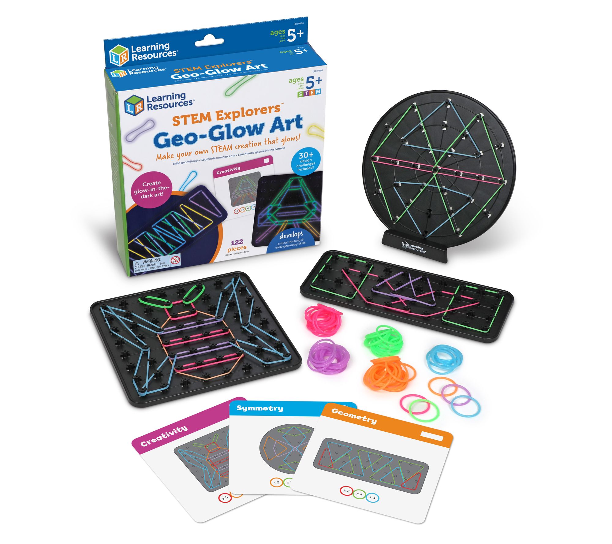 Learning Resources STEM Explorers Geo-Glow Art - QVC.com