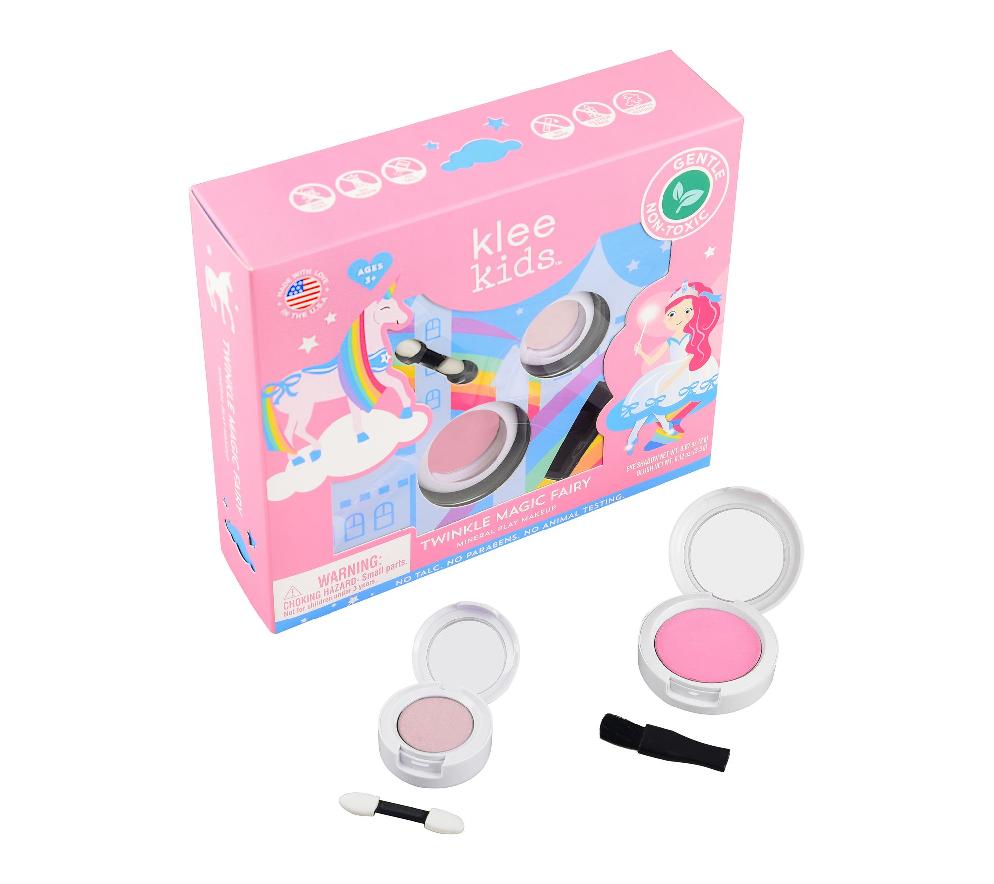 Klee Naturals Twinkle Magic Fairy Kids' MineralMakeup Set - QVC.com
