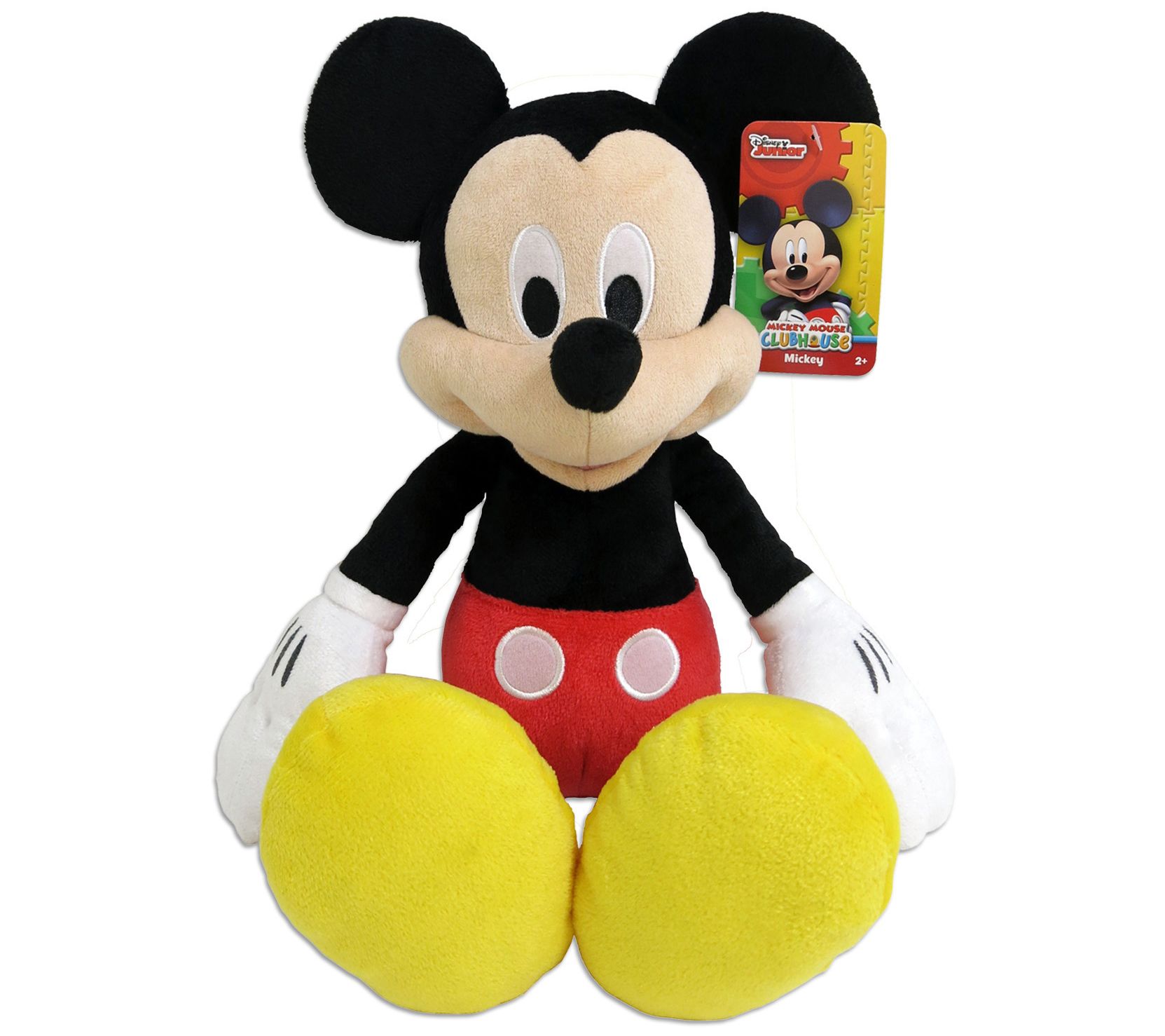 Just Play Disney Large Mickey Plush - QVC.com