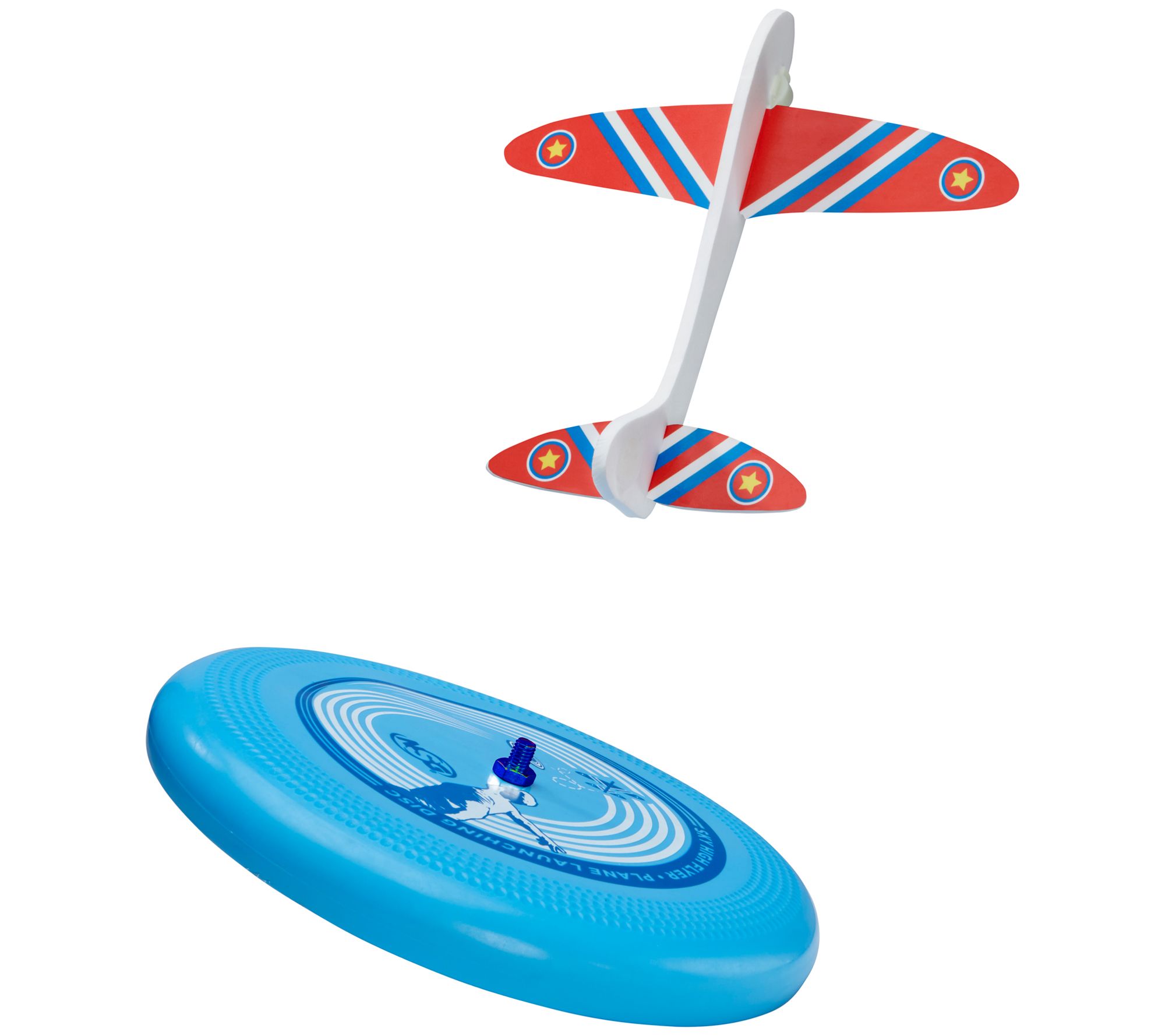 National Sporting Goods Sky High Flyer Plane Flying Disc - QVC.com