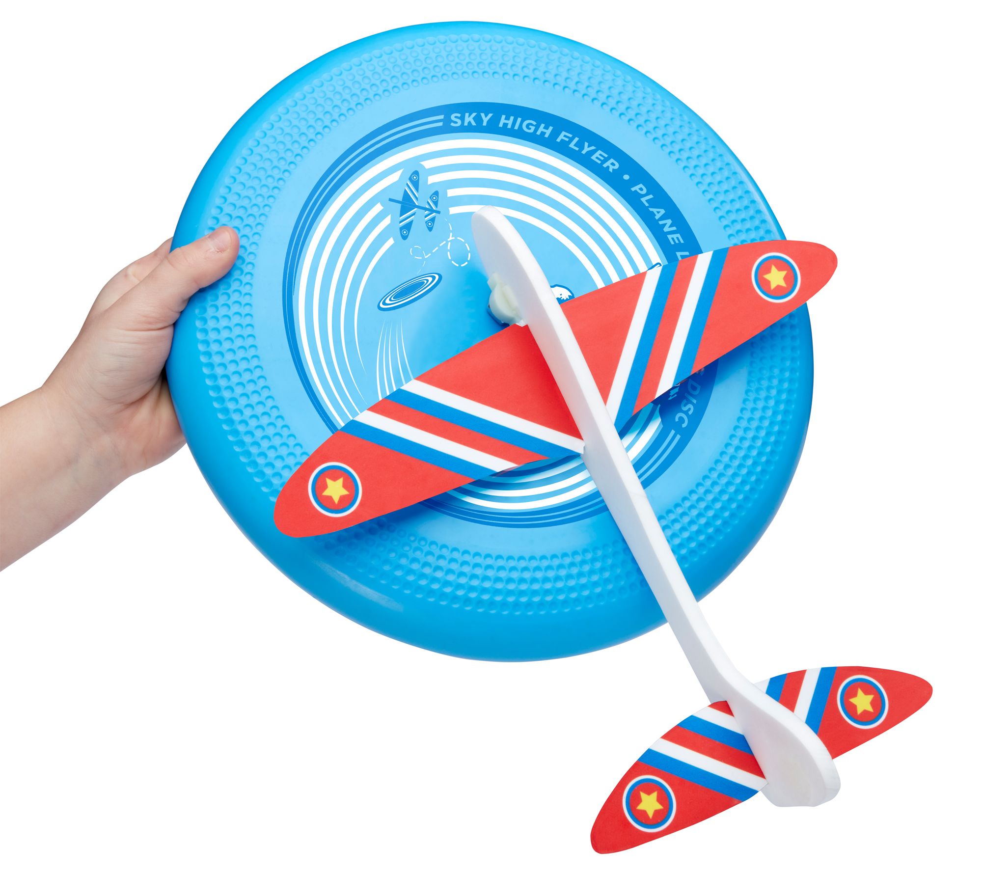 National Sporting Goods Sky High Flyer Plane Flying Disc - QVC.com