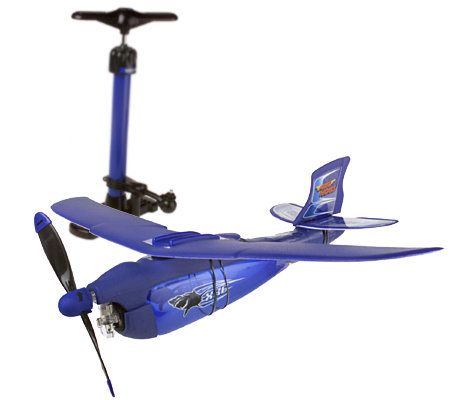 Air Hogs Sky Shark Air Powered Jet w/Air Pump — QVC.com