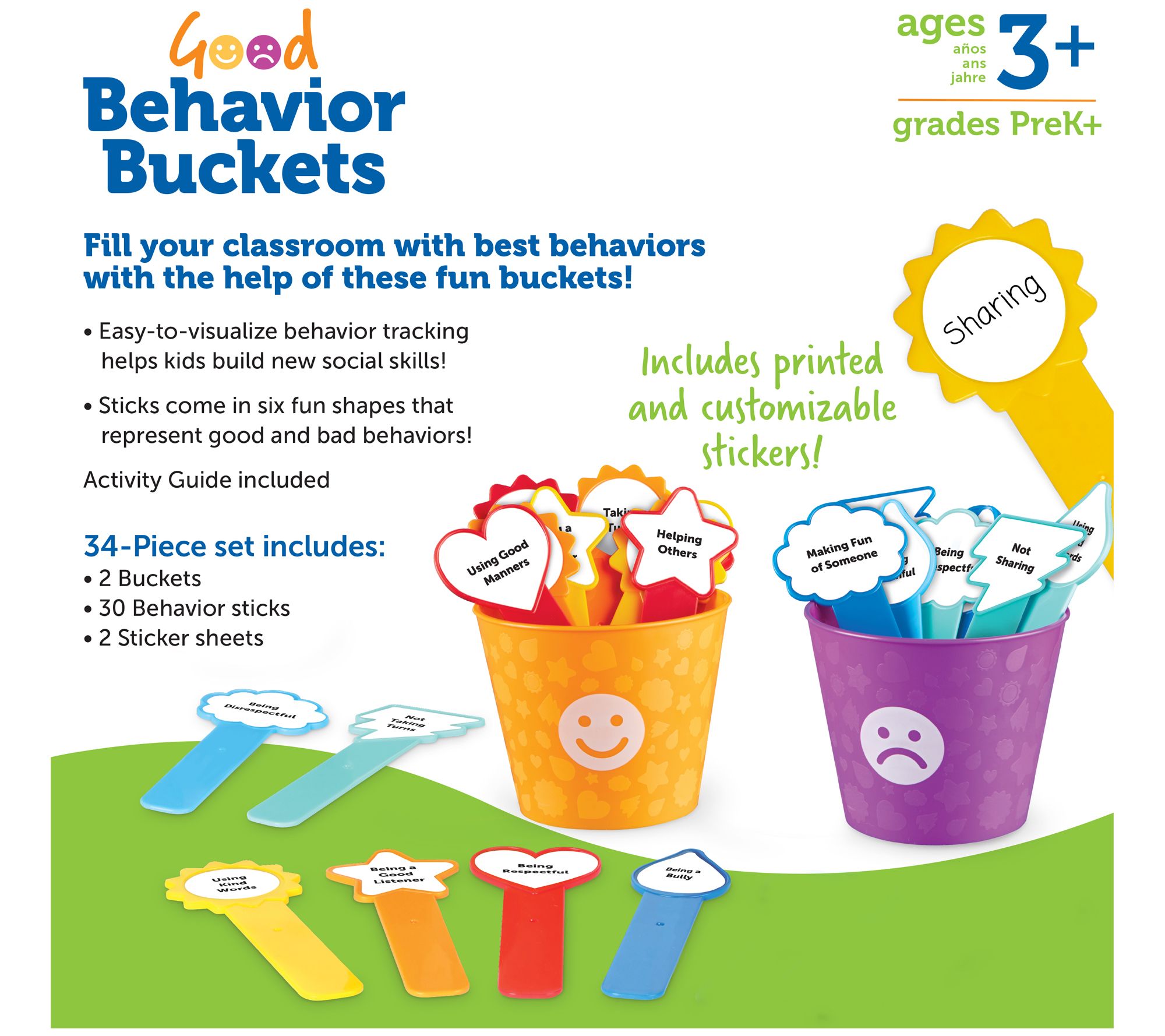 Learning Resources Good Behavior Buckets - QVC.com