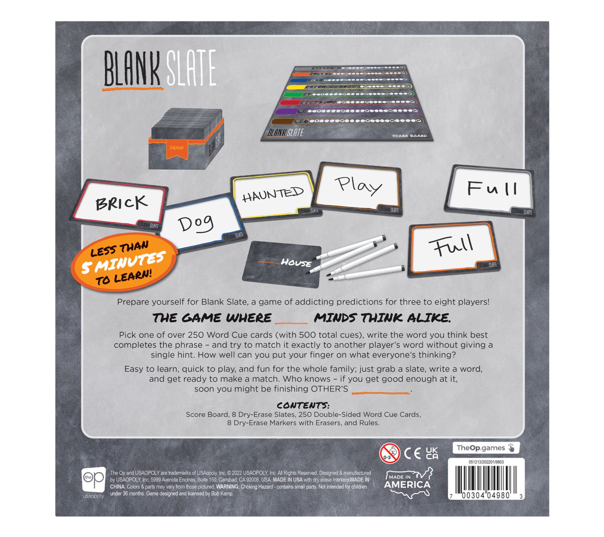 USAopoly Blank Slate Party Game - QVC.com