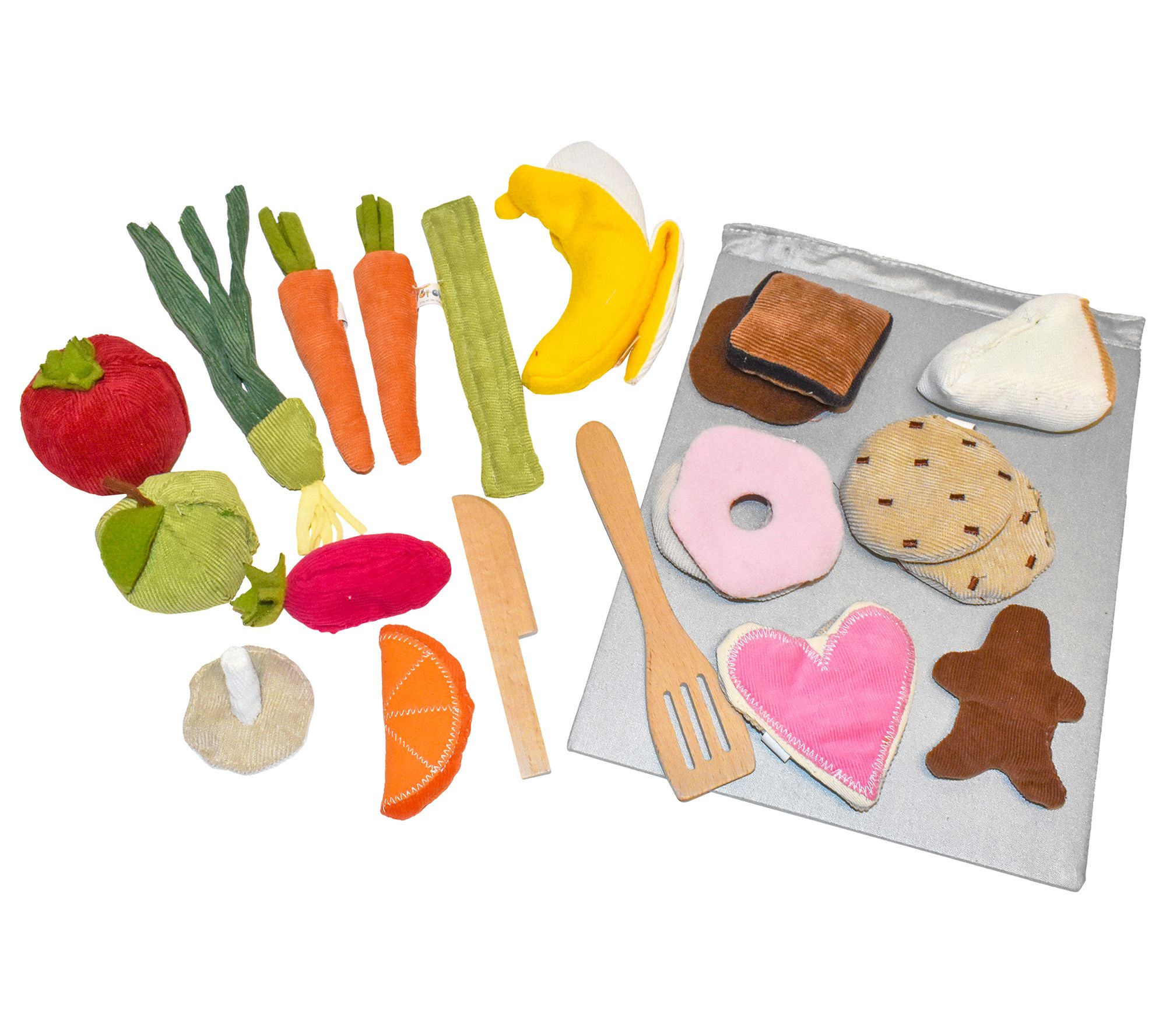 PopOhVer Plush Food Set 2pk - QVC.com