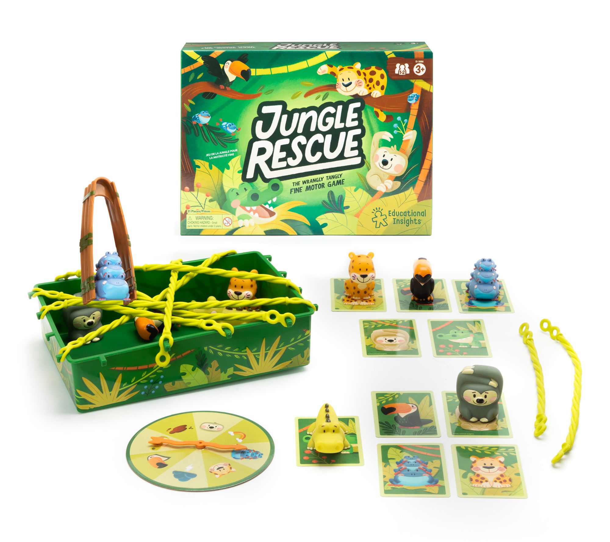 Educational Insights Jungle Rescue Game - QVC.com