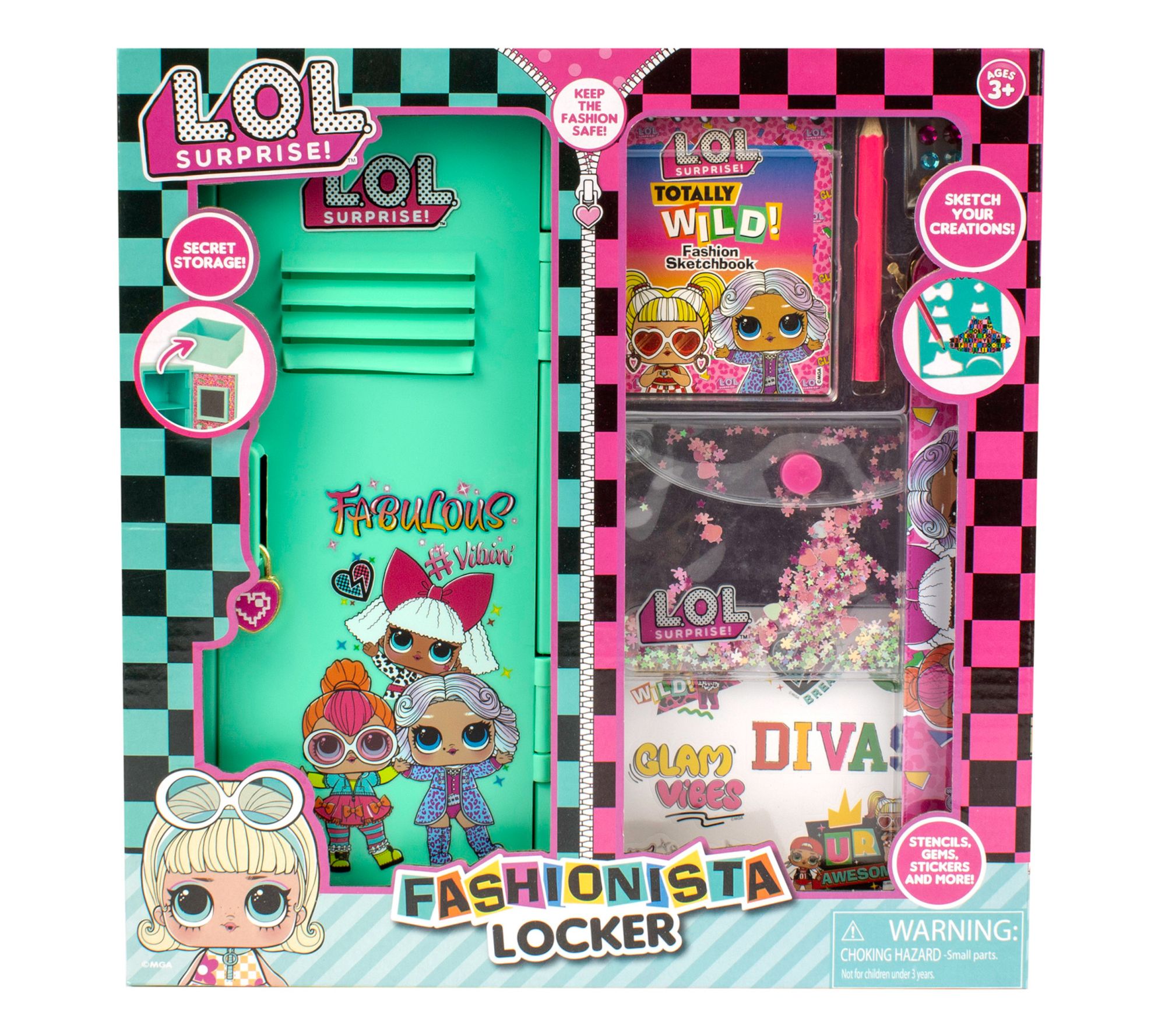 LOL Surprise Fashionista Toy Locker - QVC.com