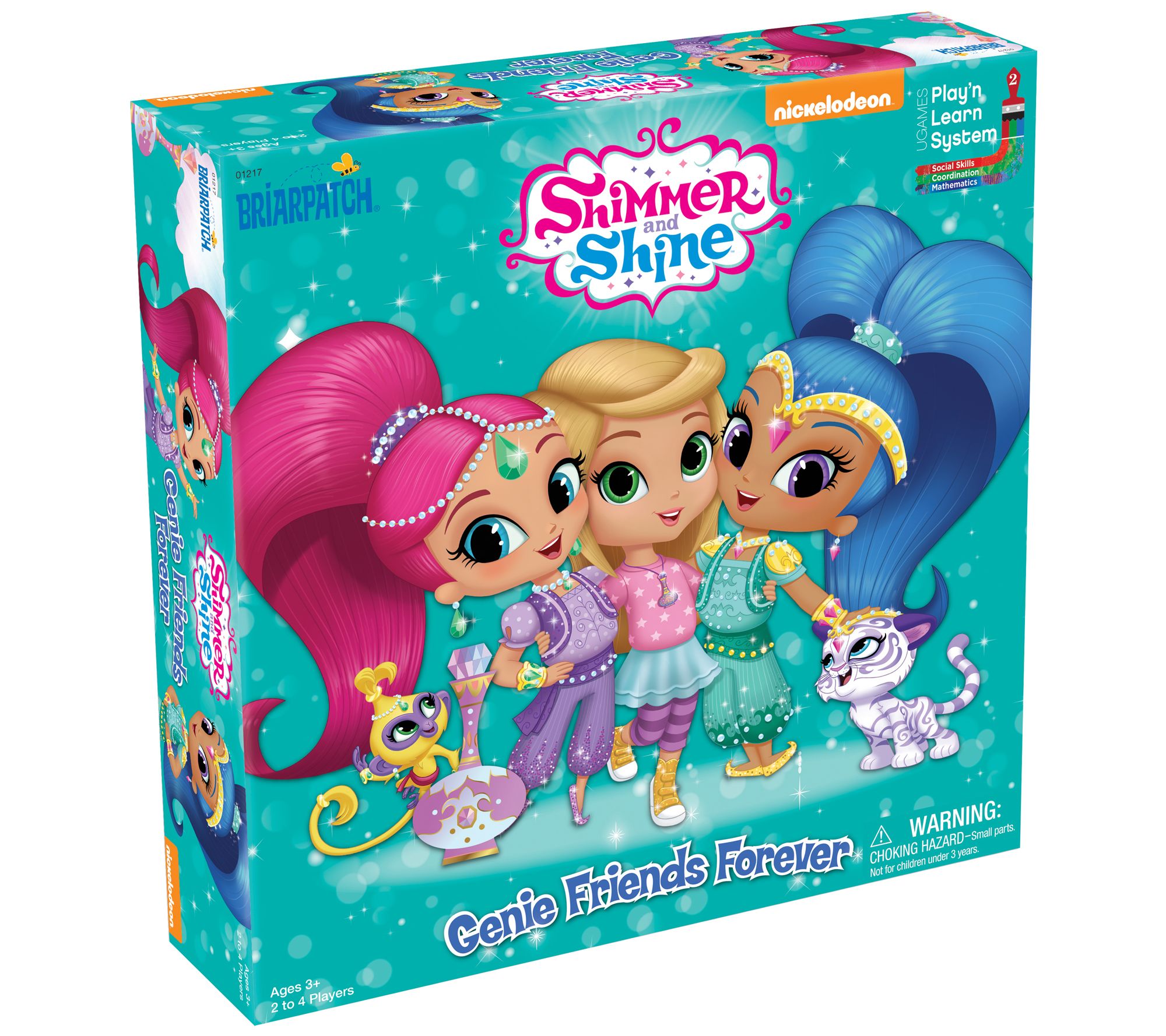 Briarpatch Shimmer and Shine Genie Friends Forever Board Game - QVC.com
