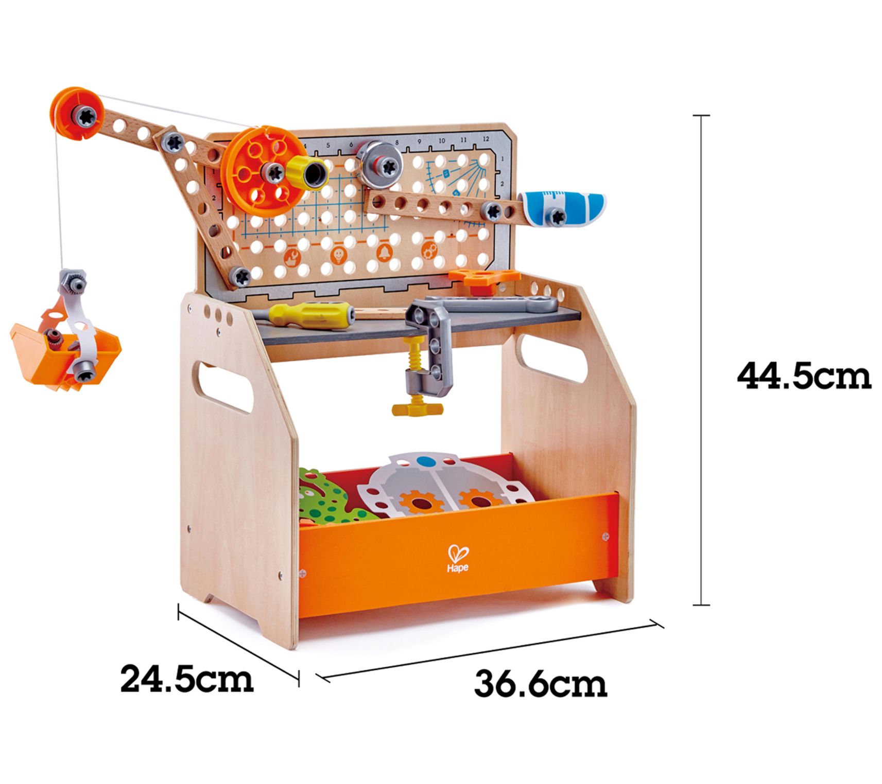 Hape Junior Inventor Discovery Scientific Workbench - 58 Piec - QVC.com