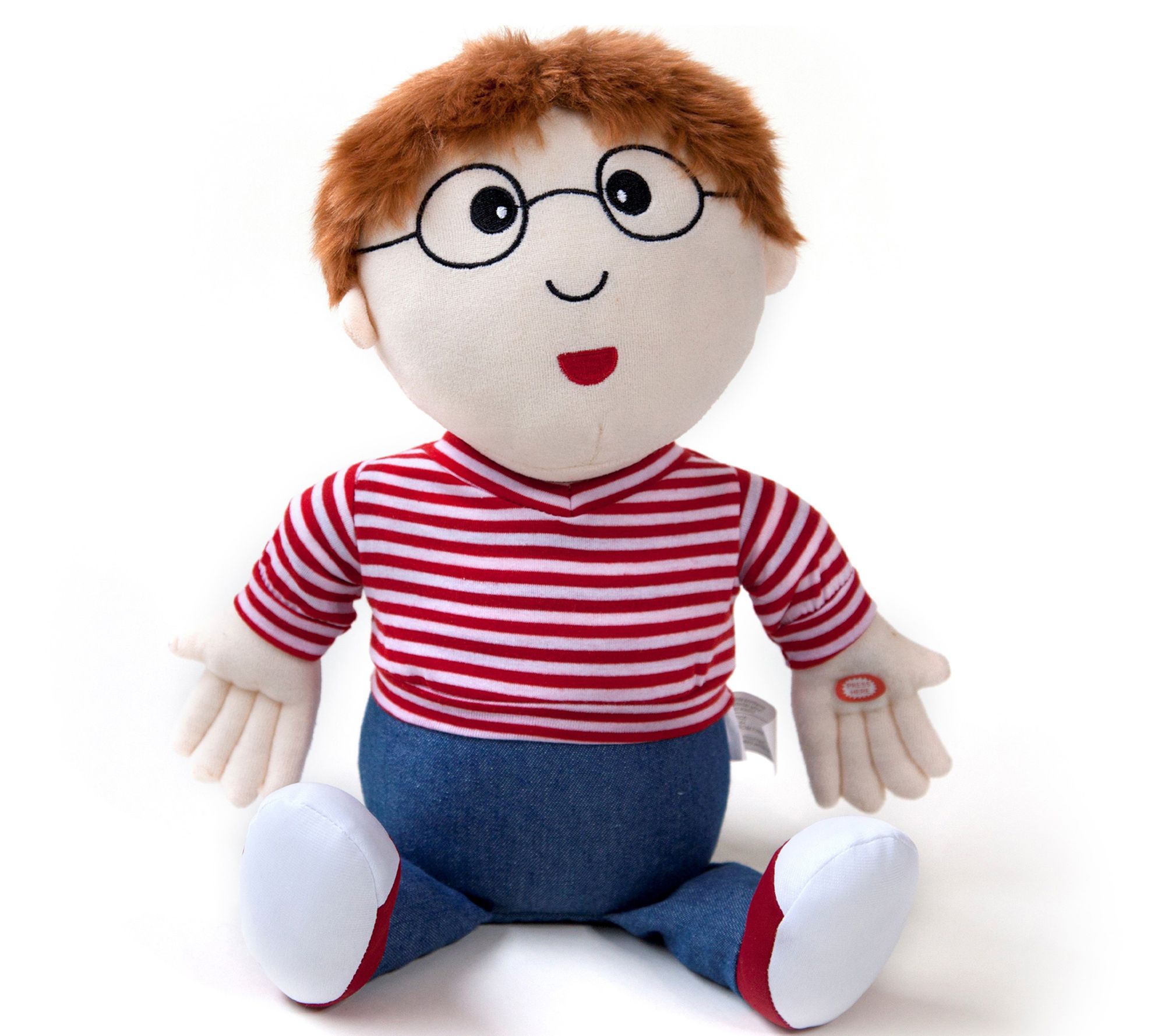 It's Me Norman Interactive Knock Knock Doll w/50 Jokes - QVC.com
