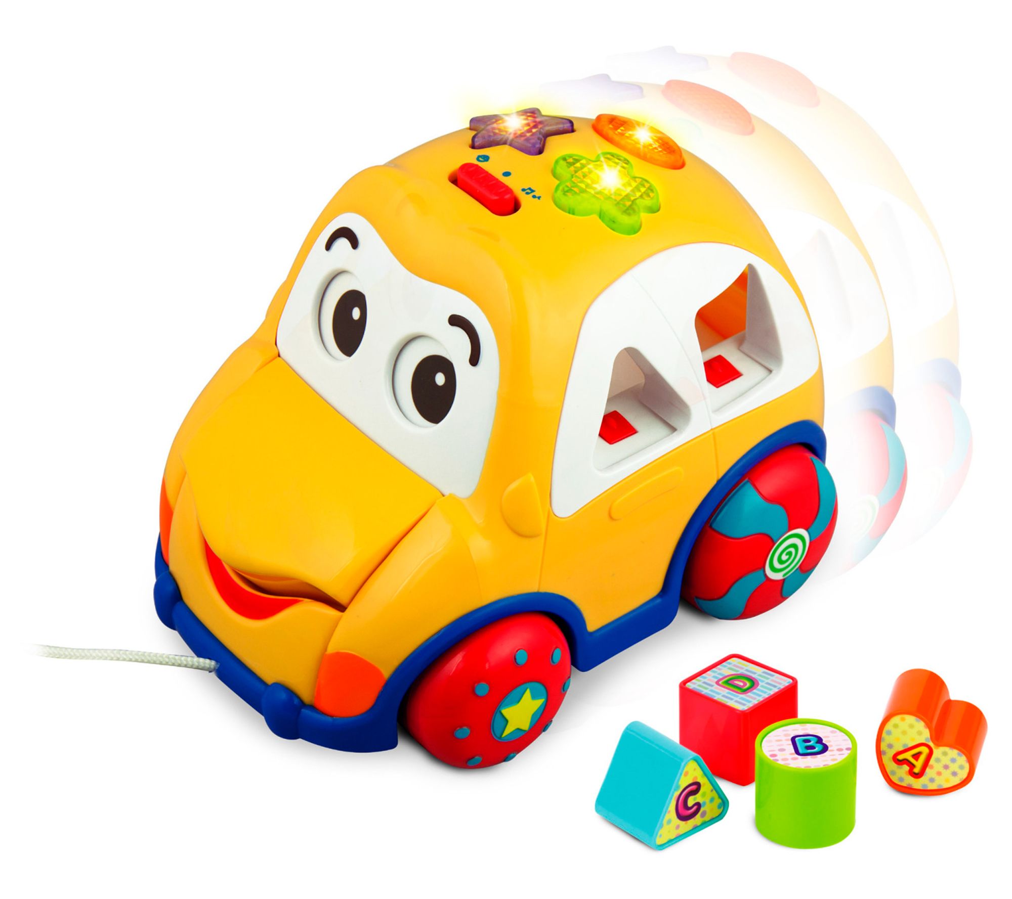 Winfun Rhymes & Sorter Toy Pull Along Car - QVC.com