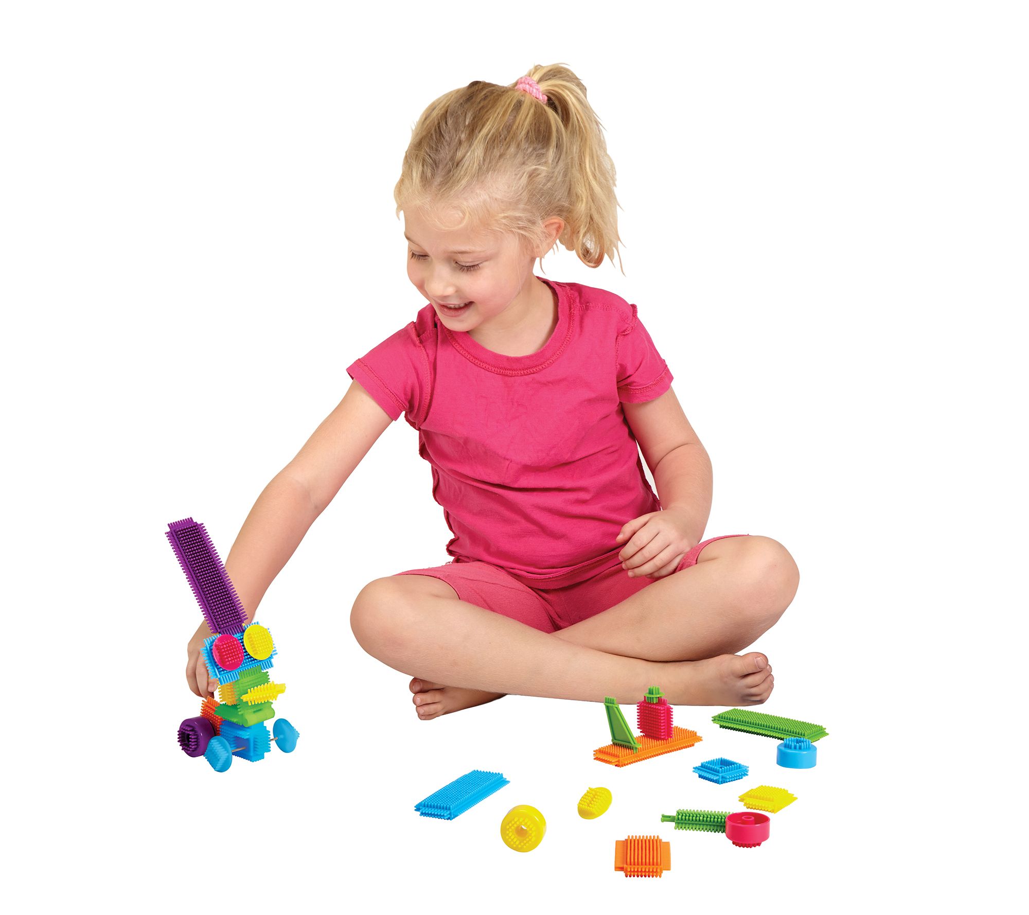 Edushape 56-piece Magic Brix in Motion - QVC.com