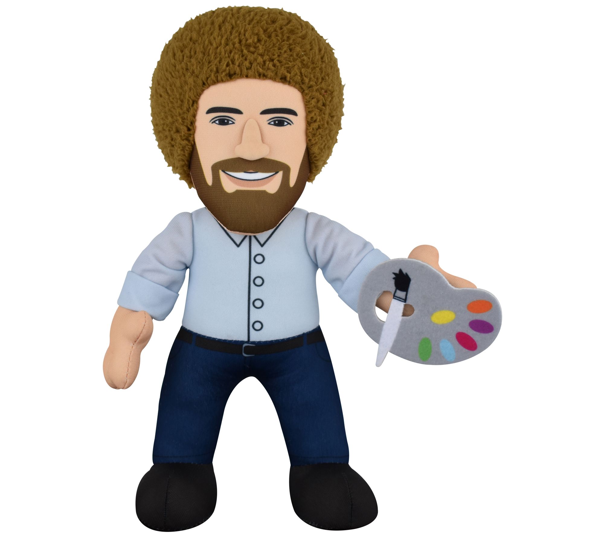 Bob Ross 10" Plush Figure - QVC.com