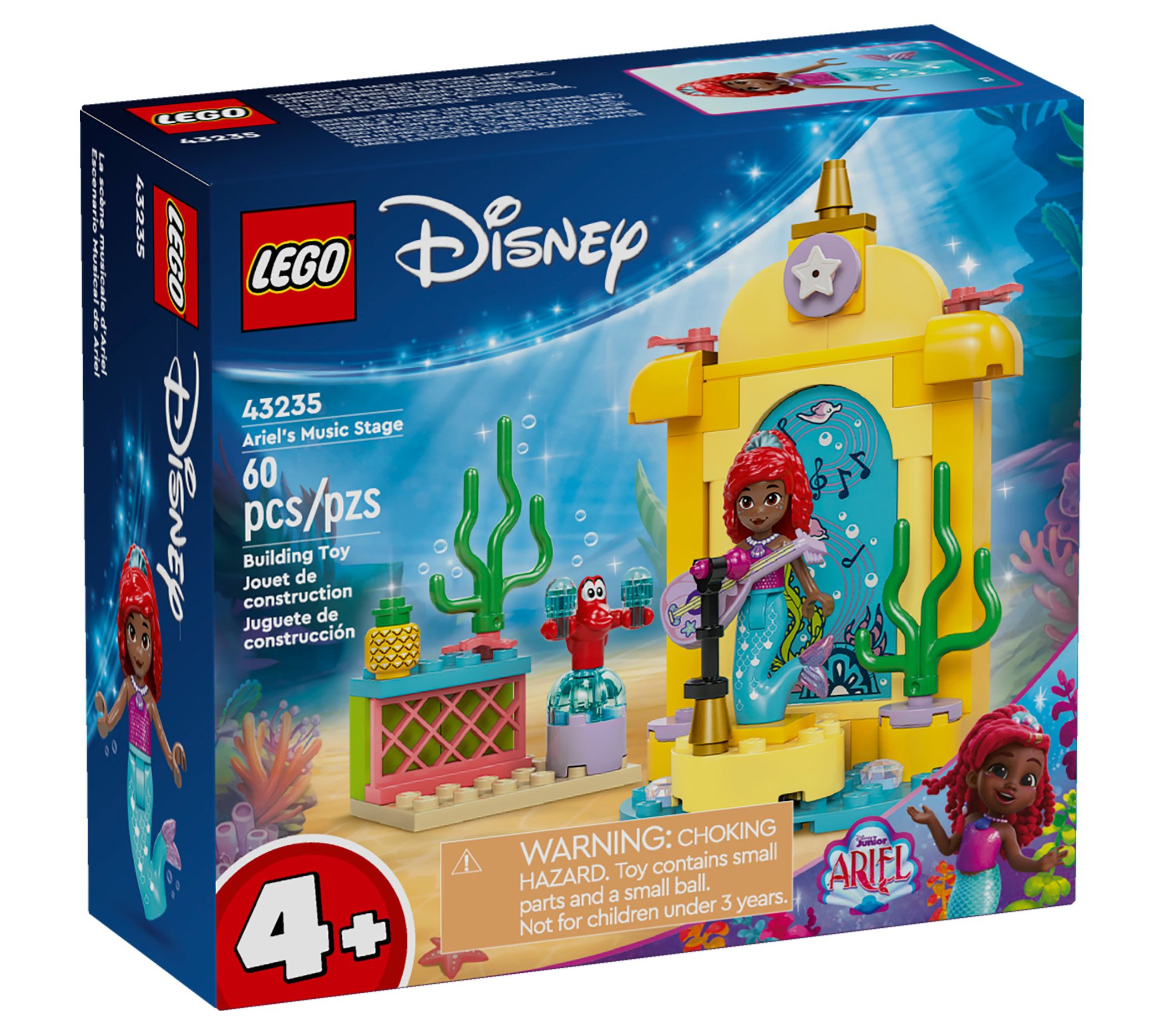 LEGO Disney Princess Ariel's Music Stage - QVC.com