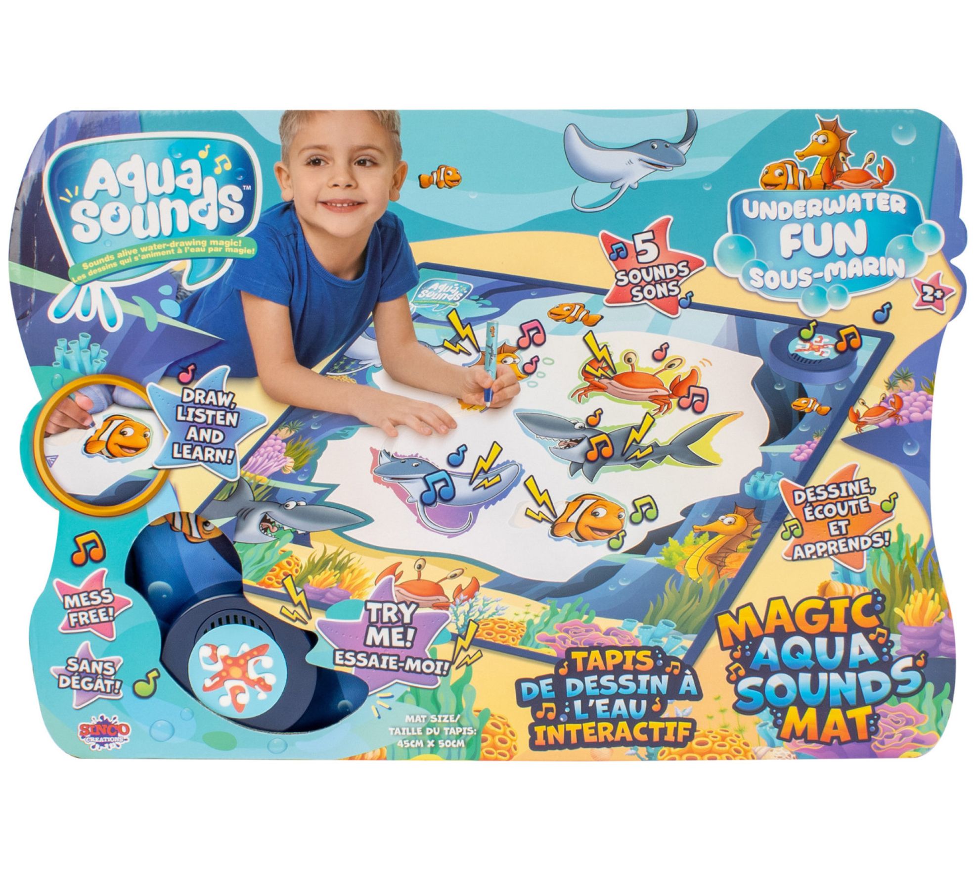 Sinco Aqua Sounds Magic Mat - QVC.com