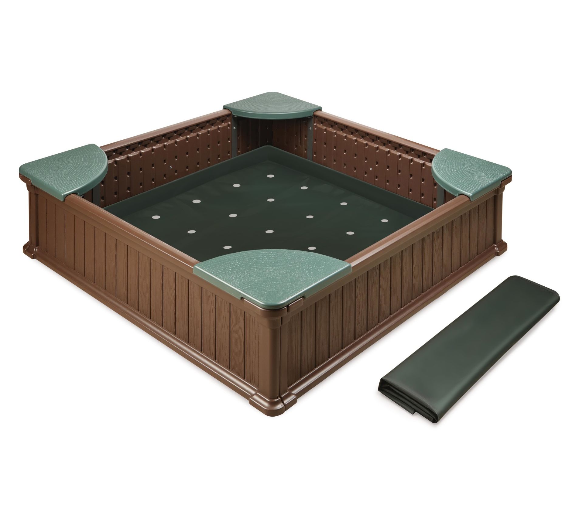 Badger Basket Woodland 2-in-1 Sandbox and Garden Planter - QVC.com