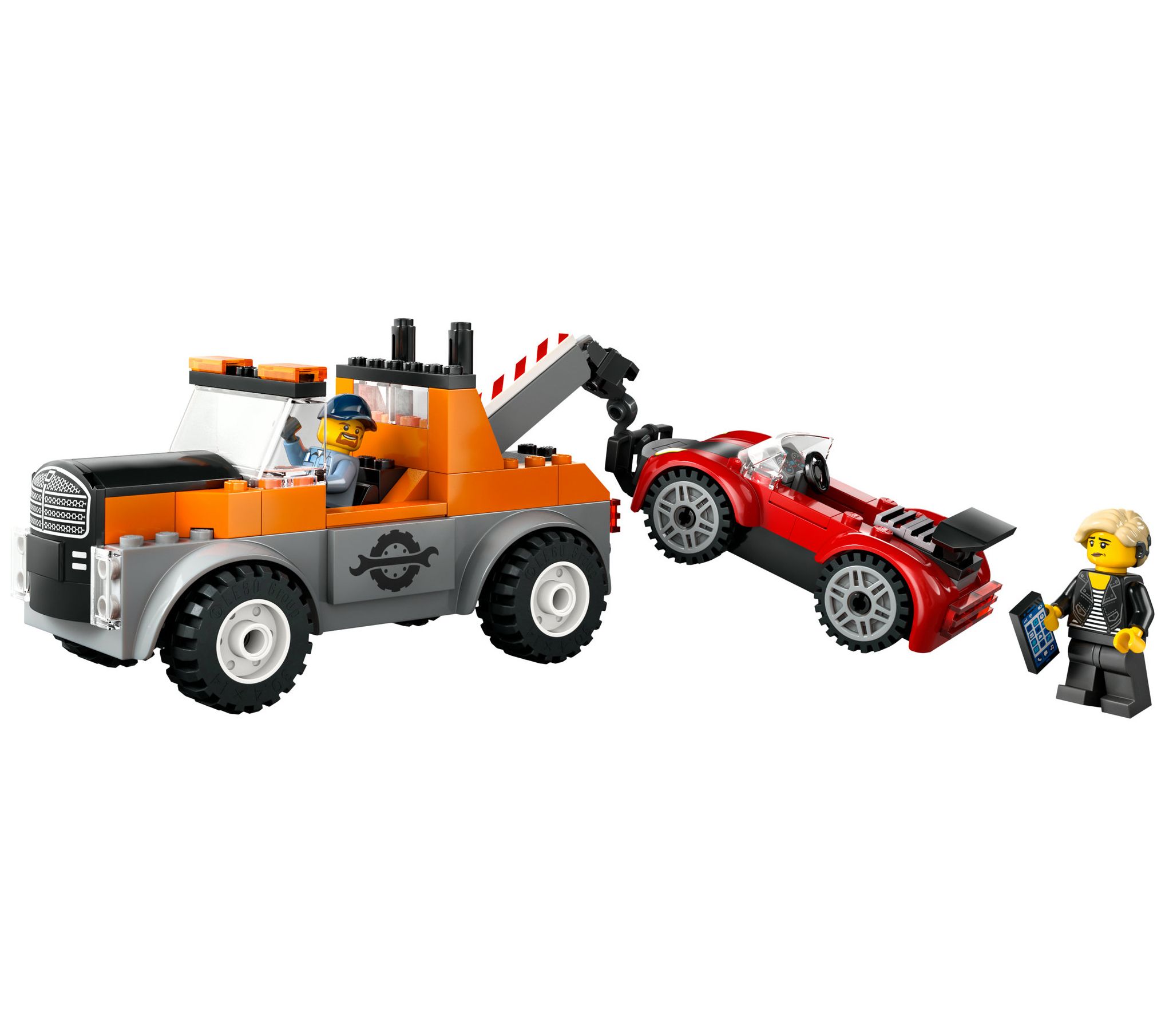 LEGO City Tow Truck and Sports Car Repair Toy Playset - QVC.com