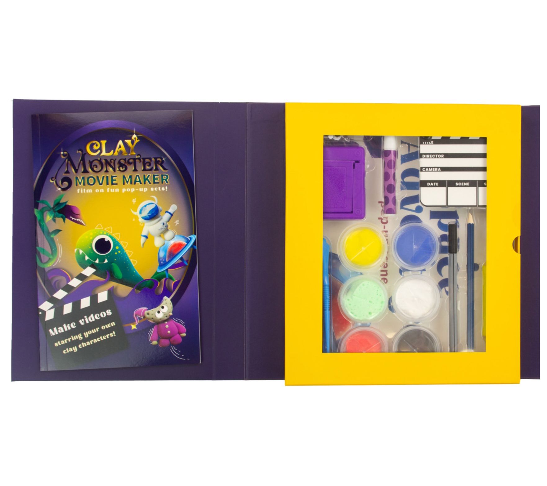 Kits For Kids Clay Monster Movie Maker DIY Film - QVC.com