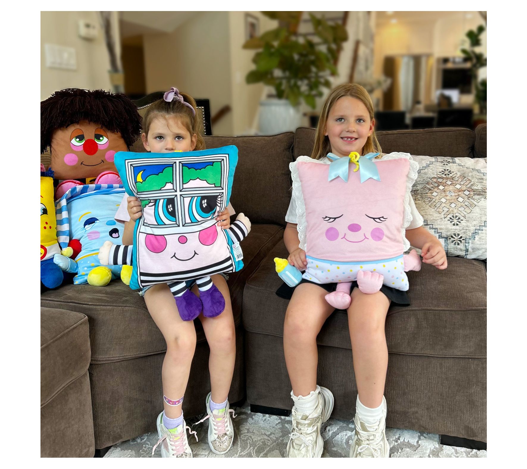 Pillow People Window Rattler Plush - 2-In-1 Toy& Pillow - QVC.com