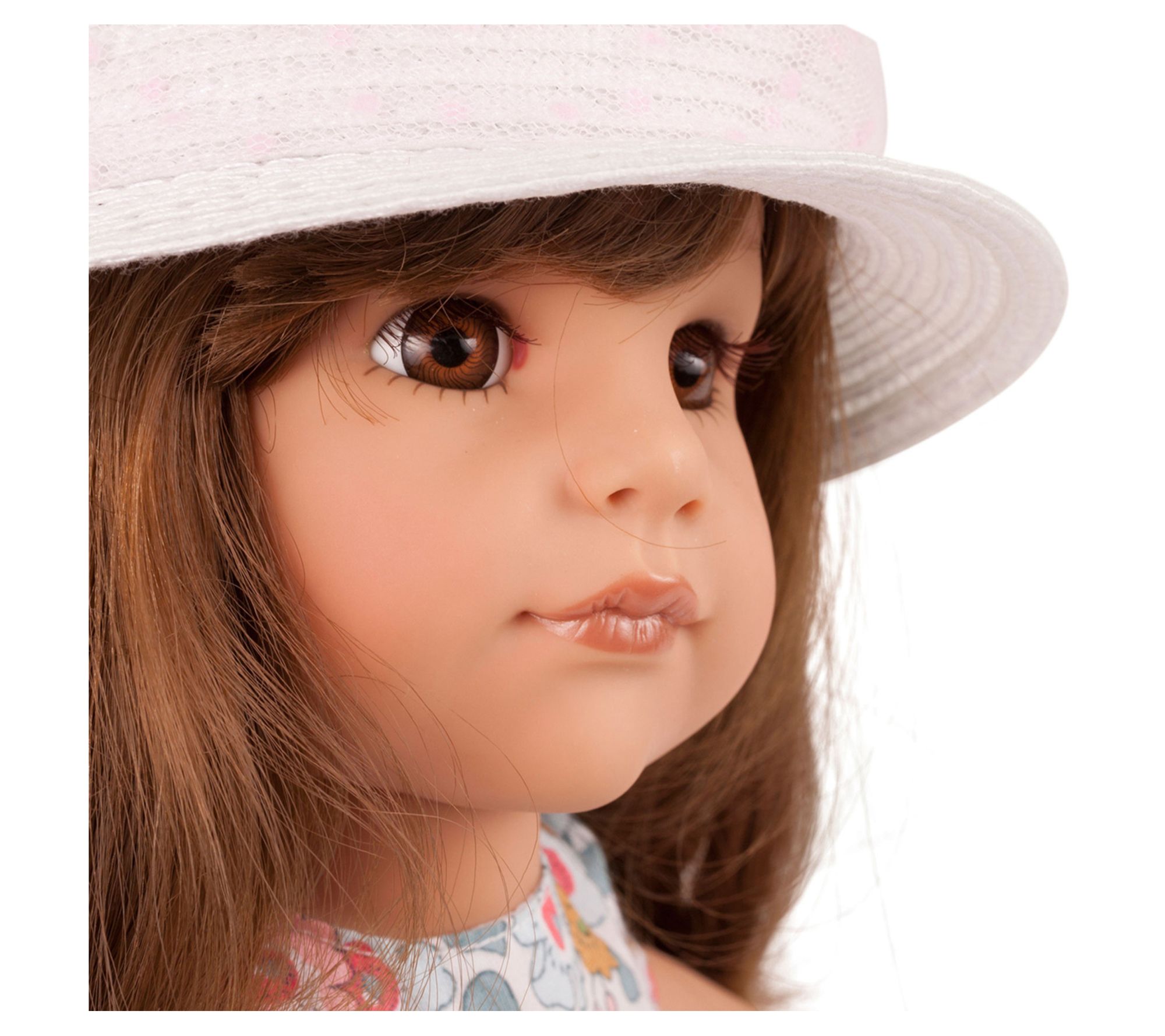 Gotz Hannah Summertime - 19.5" Brunette Doll - QVC.com