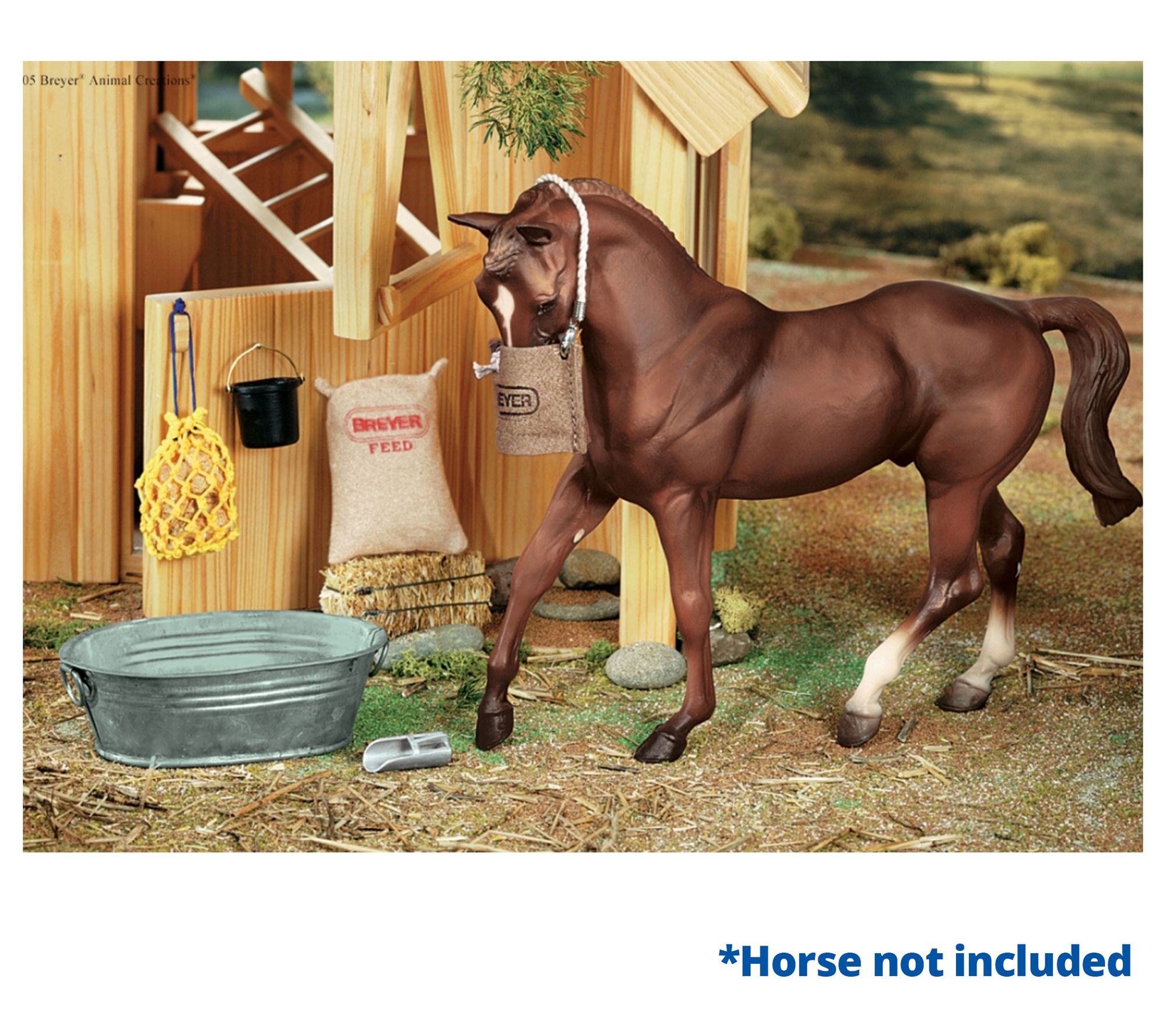 Reeves International Breyer Traditional StableFeeding Set - QVC.com