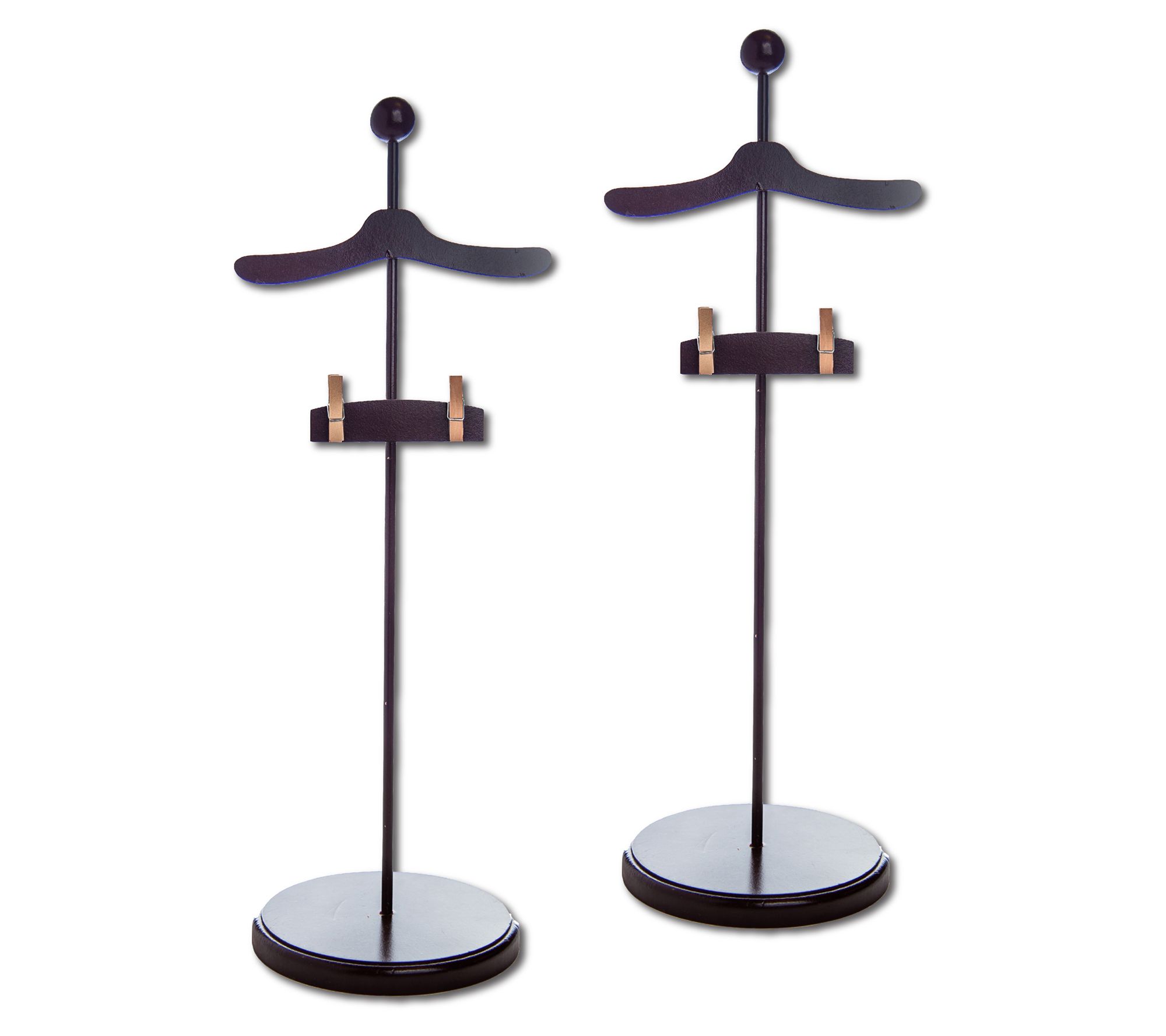 The Queen's Treasures 18" Wood Doll Clothing Display Stand Set - QVC.com