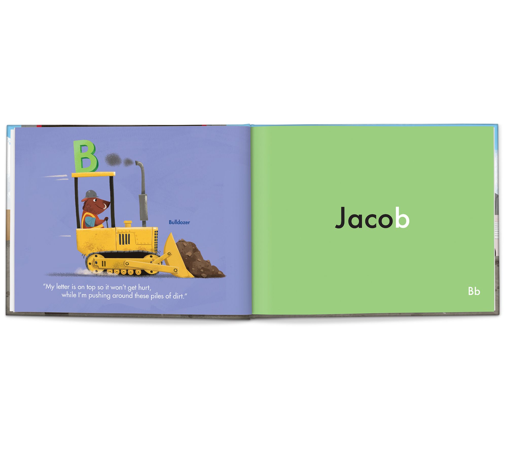 I See Me My Very Own Trucks Personalized Book - QVC.com