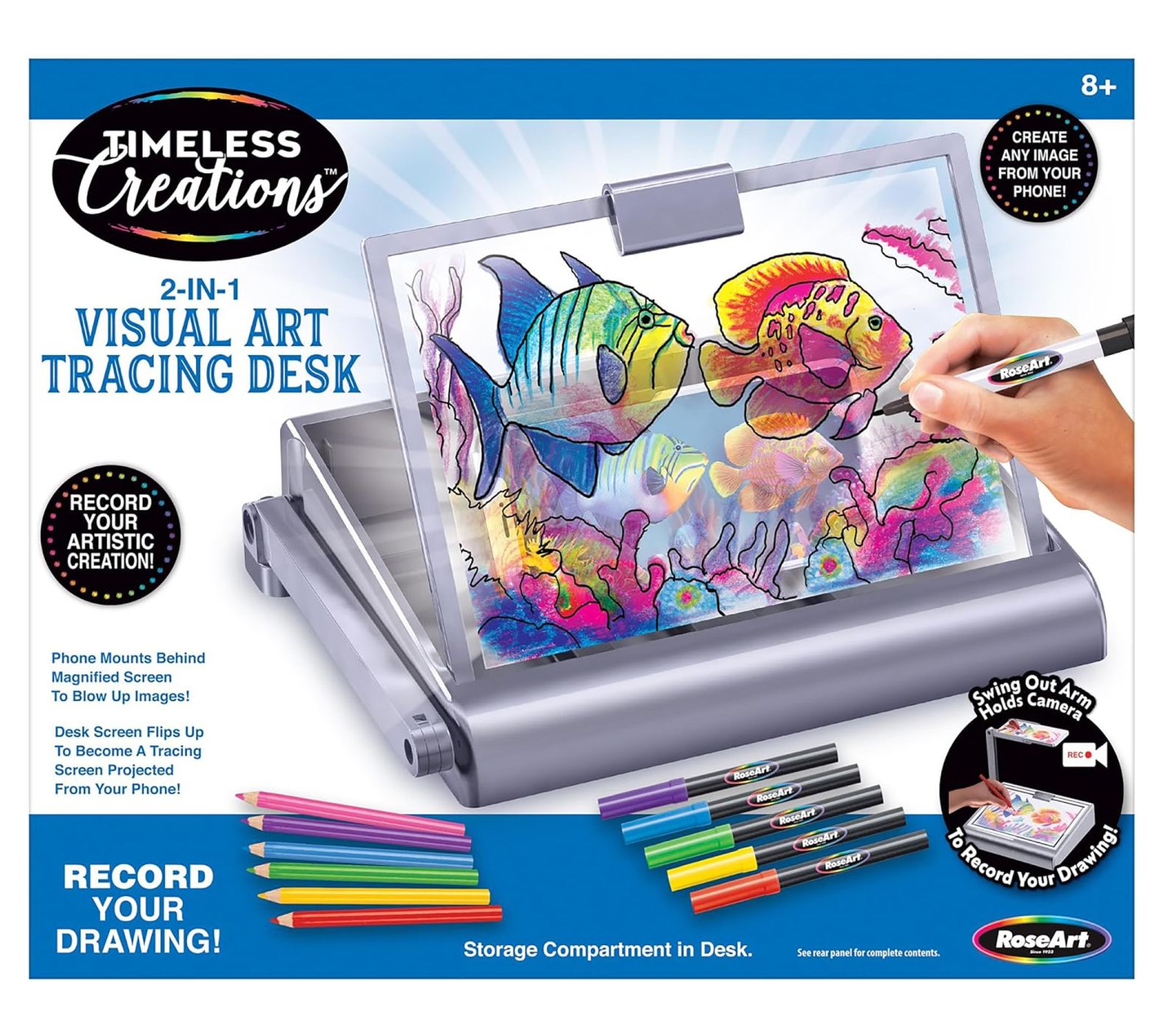 Cra-Z-Art Timeless Creations 2-in-1 Tracing Desk - QVC.com