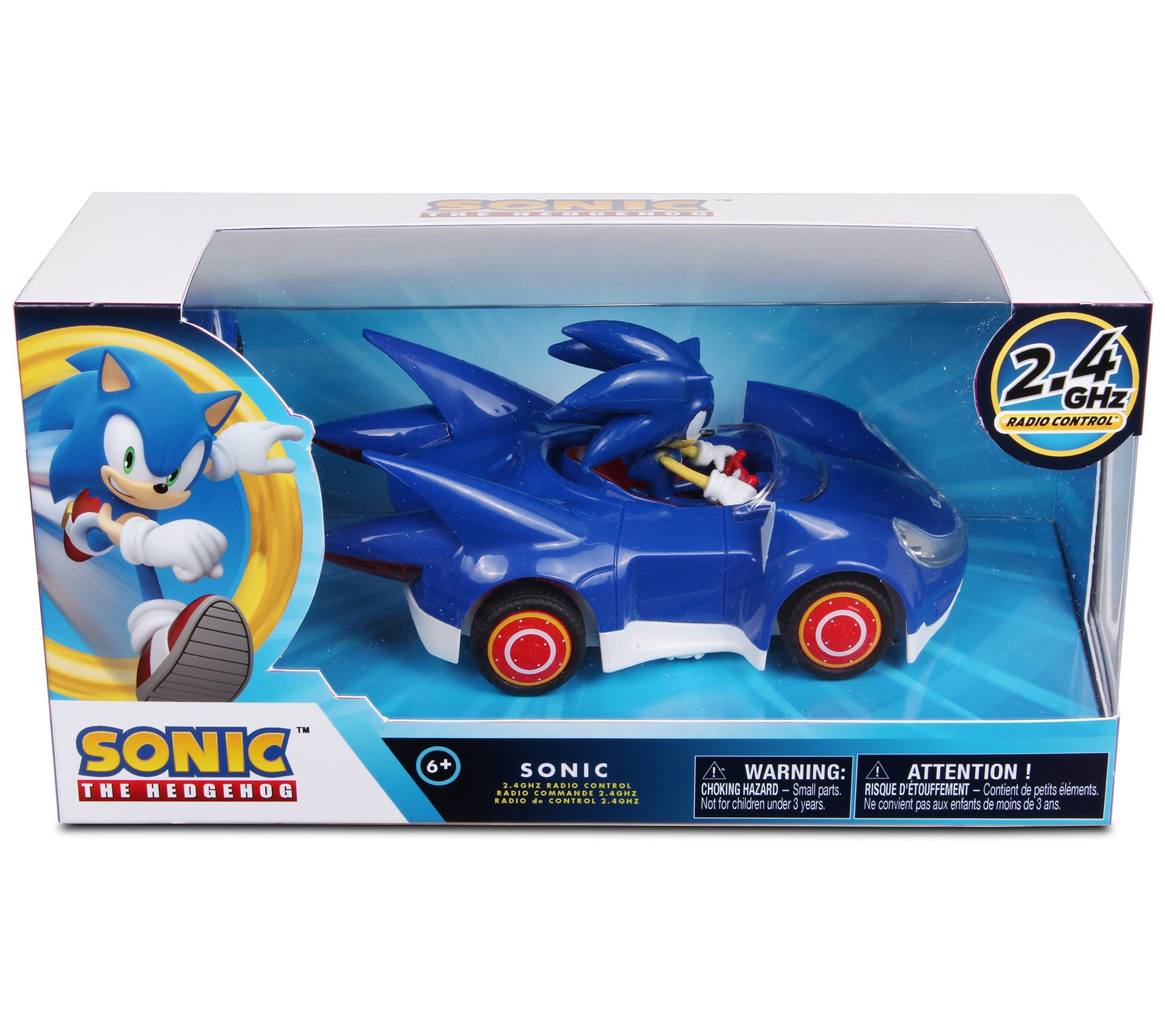 NKOK Sonic & Sega All-Stars Racing Sonic RemoteControl Car - QVC.com