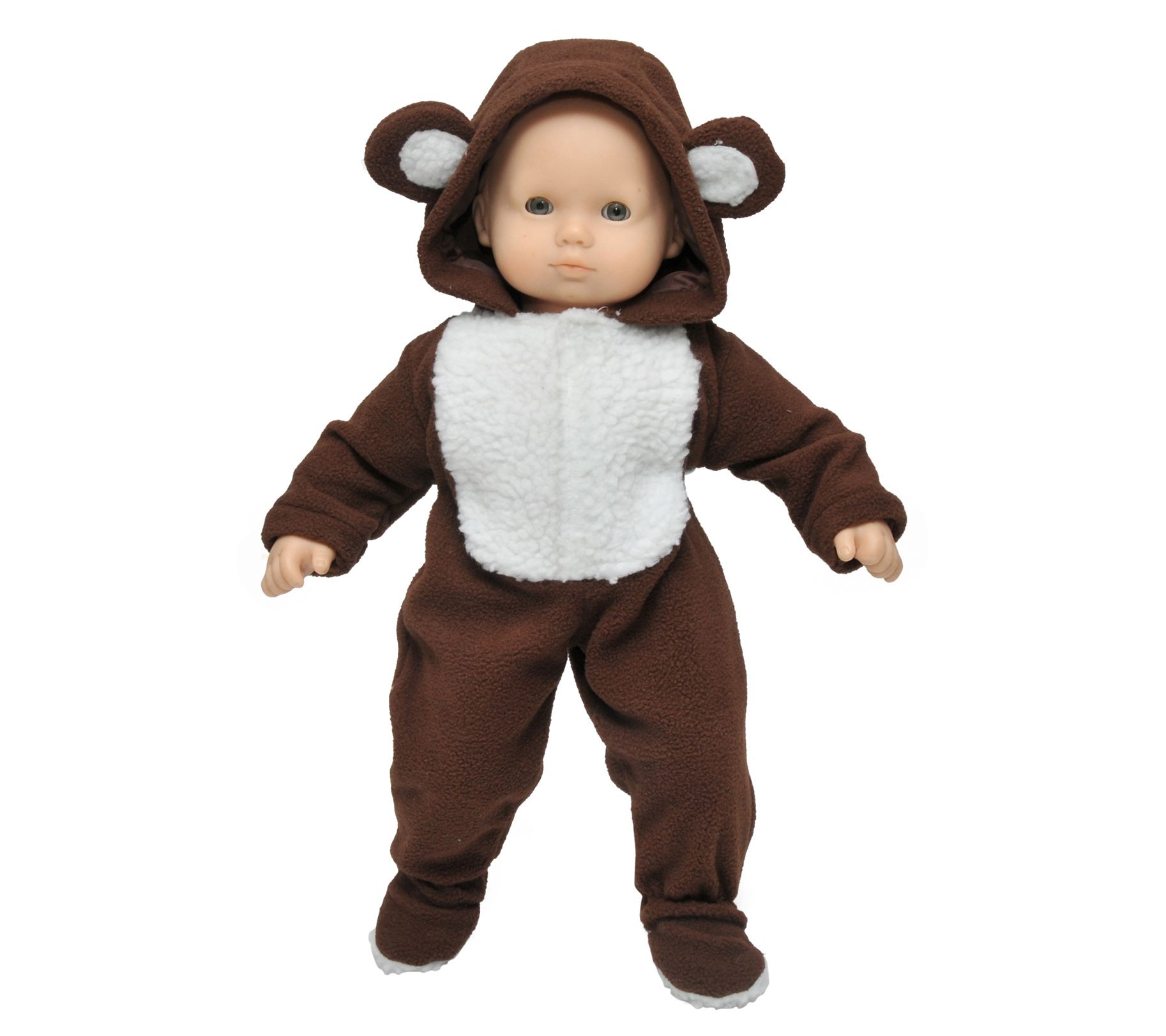 The Queen's Treasures Bear Sleeper Outfit for 15" Dolls - QVC.com