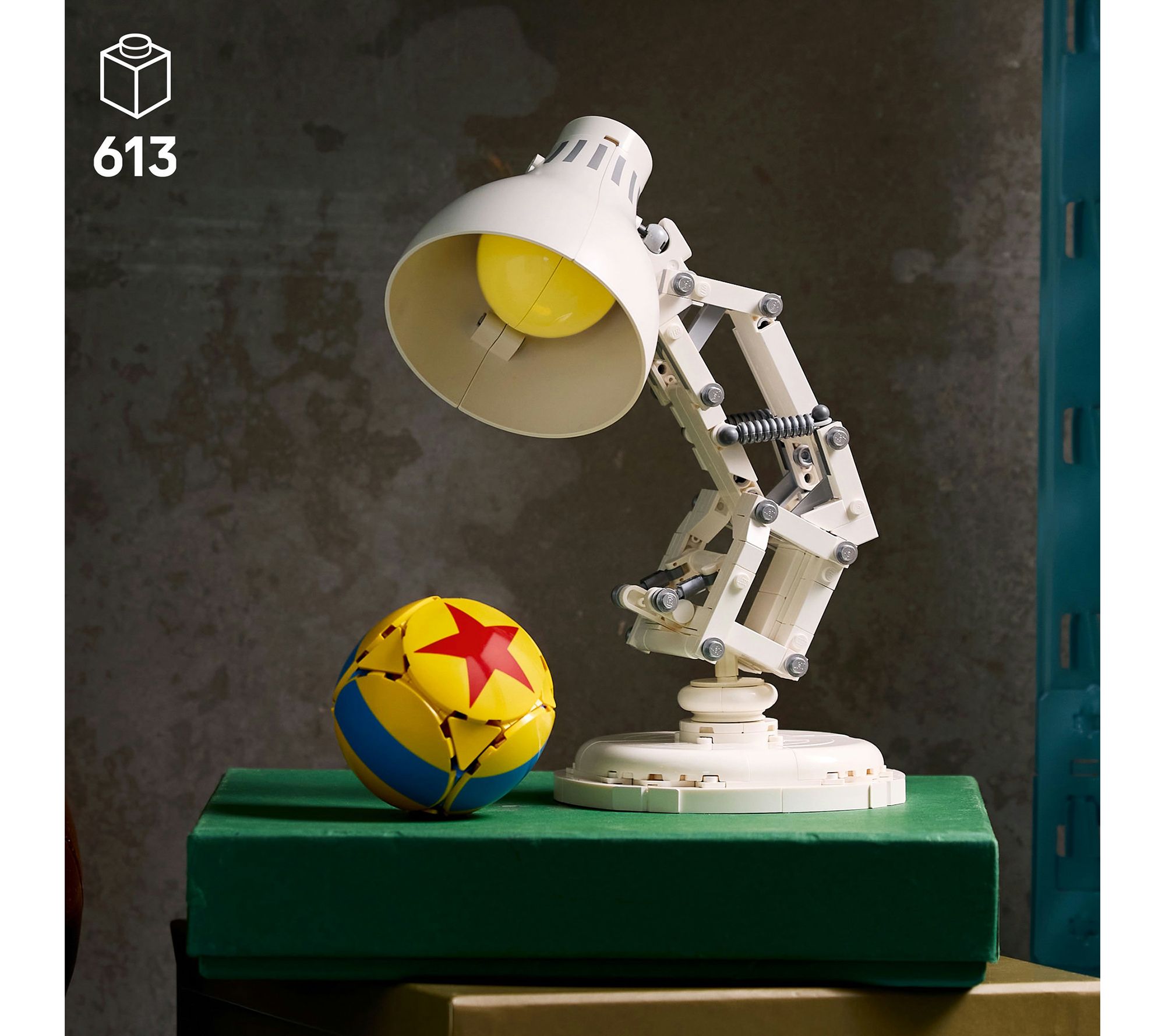 LEGO Ideas Disney Pixar Luxo Jr. 613-PieceBuilding Set - QVC.com