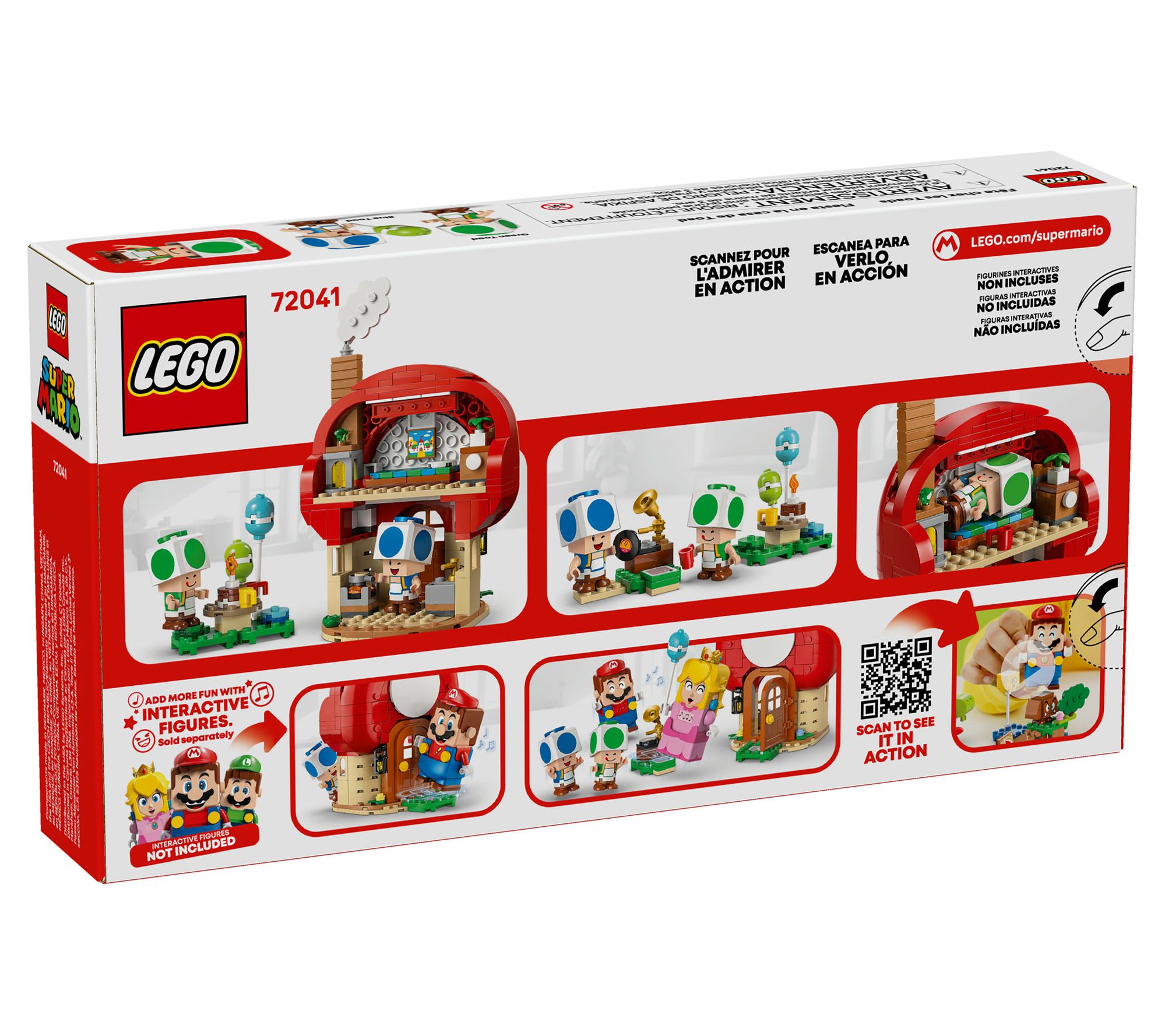 LEGO Super Mario Party at Toad's House Toy forBoys Girls and - QVC.com