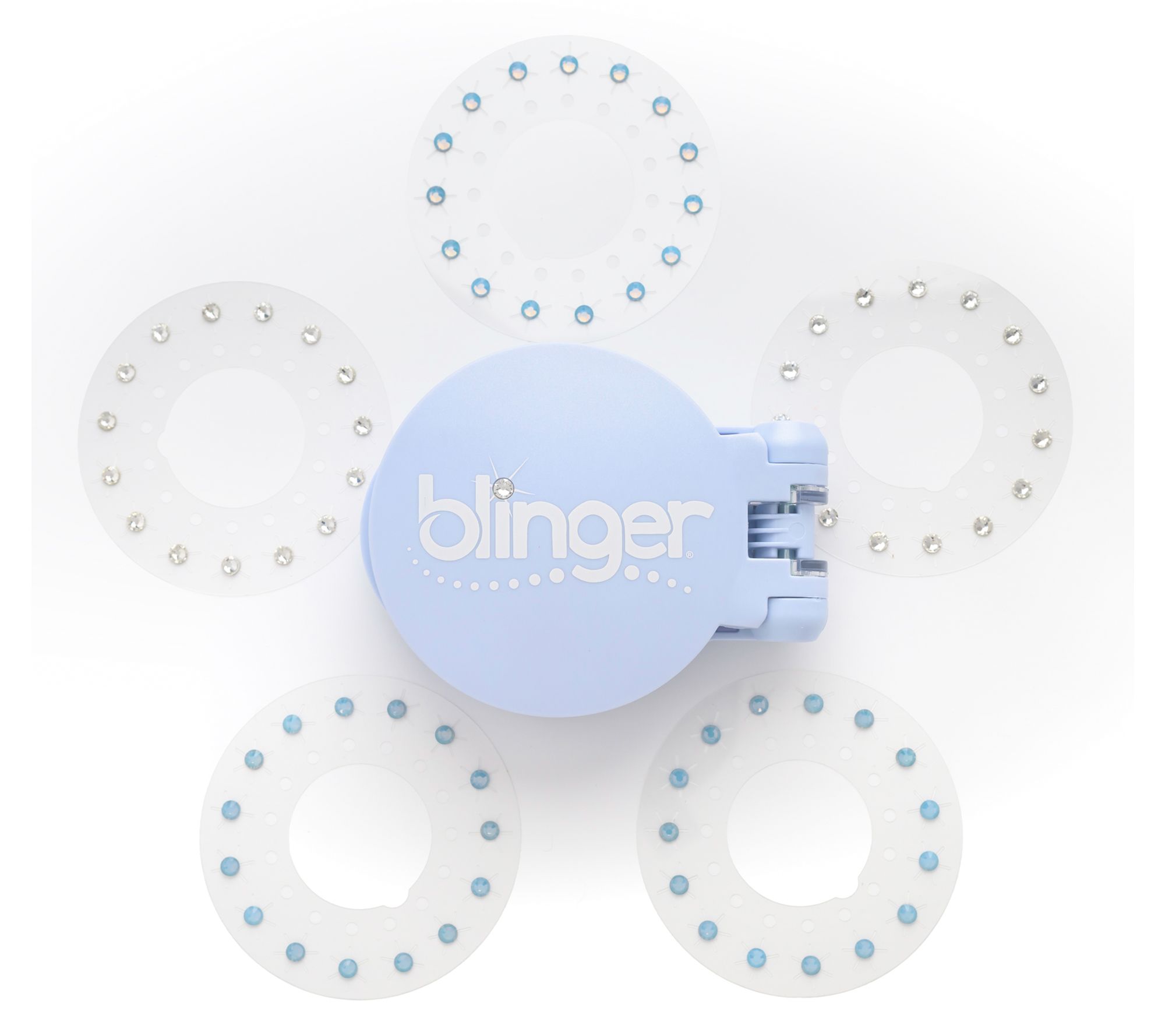 blinger Gem Z Starter Set Styling Tool & 75 Crystals - QVC.com