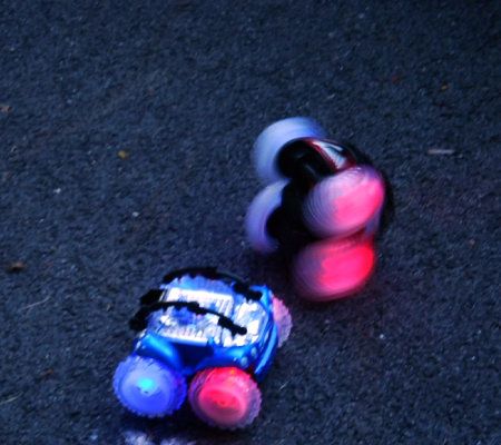 Moon Thumper Light-up Remote Control Stunt Vehicle with LED Lights ...